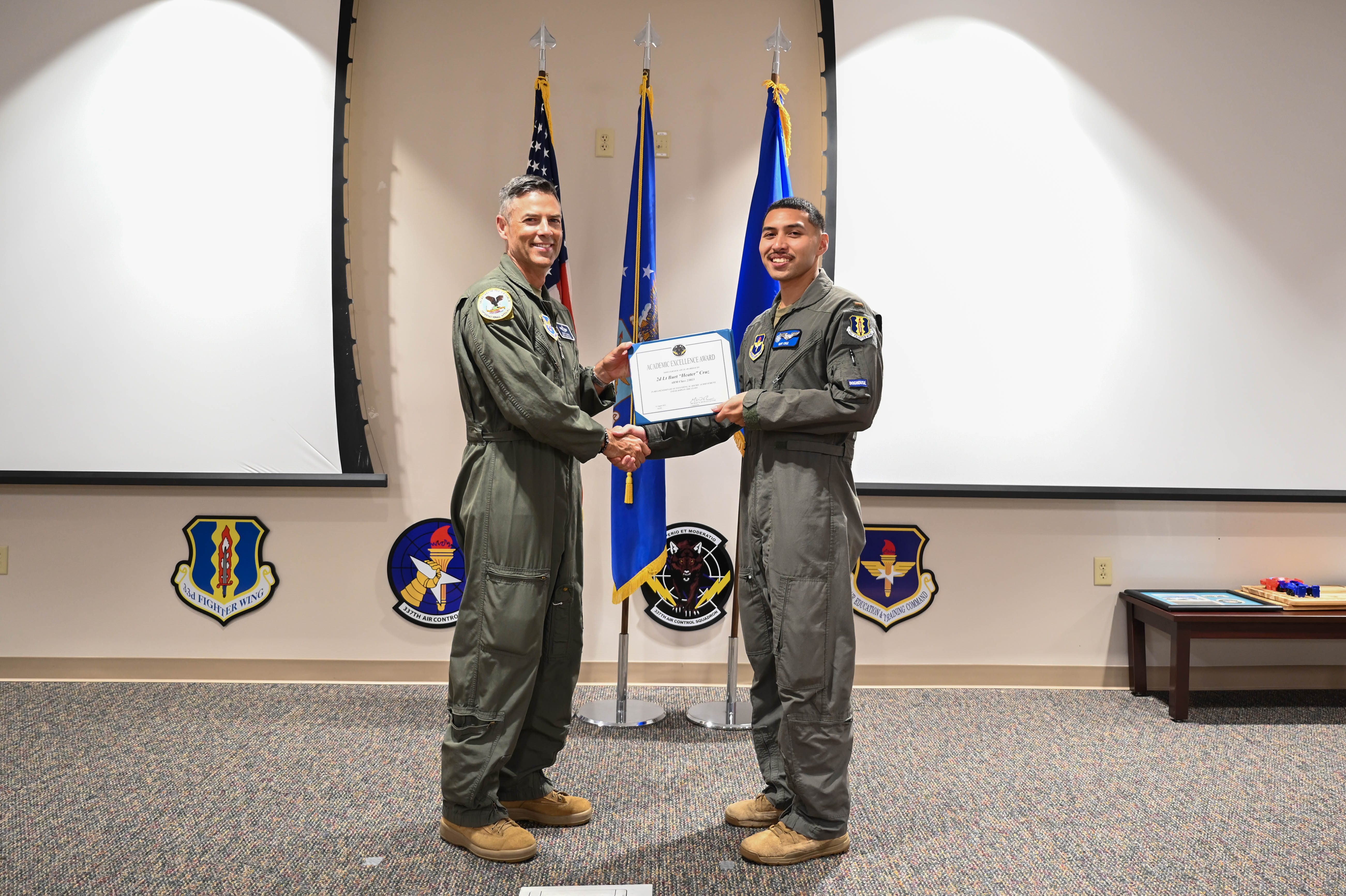 Senior Leaders visit 337th ACS > 33rd Fighter Wing > News