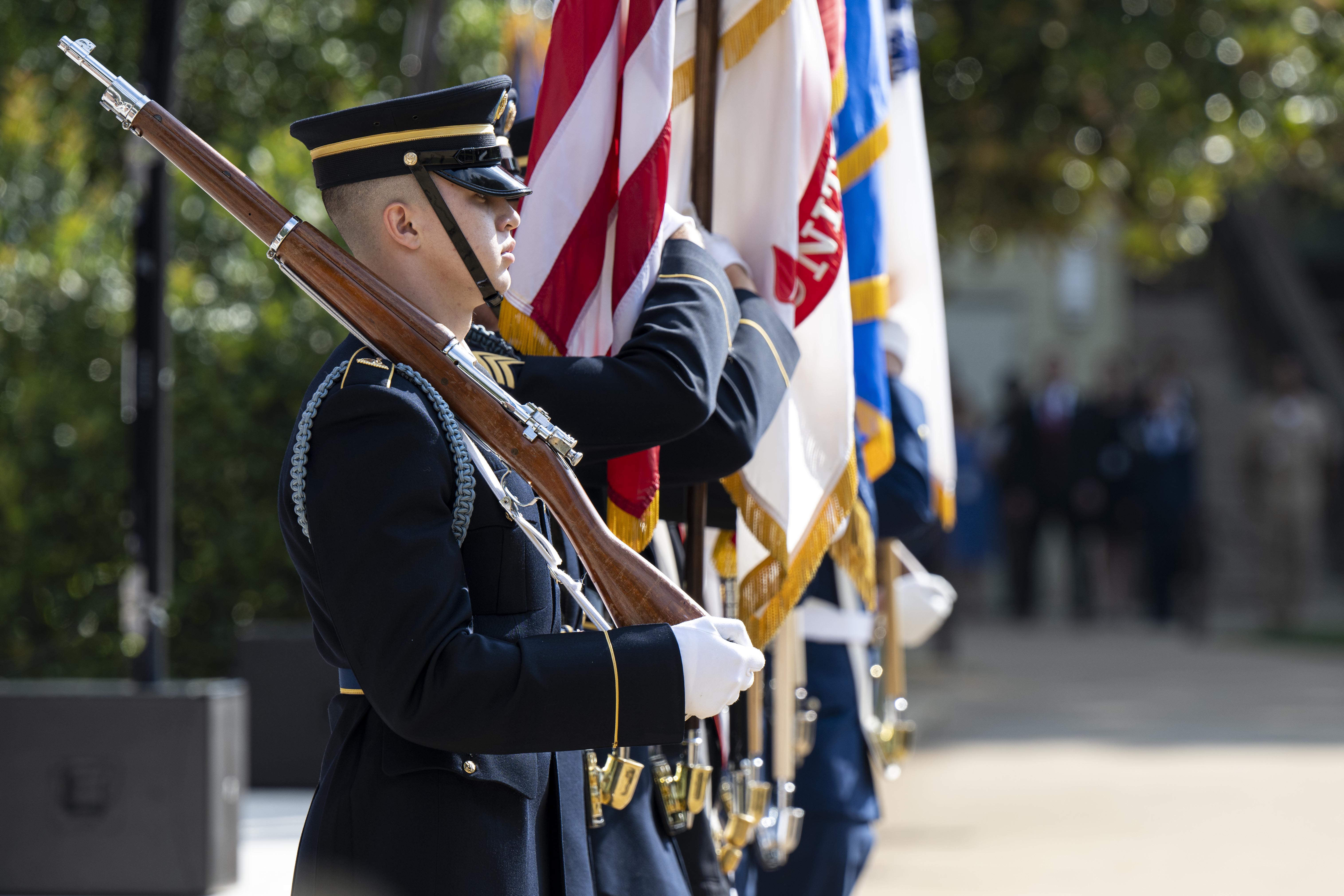 Color Guard Parade | U.S. Department of War