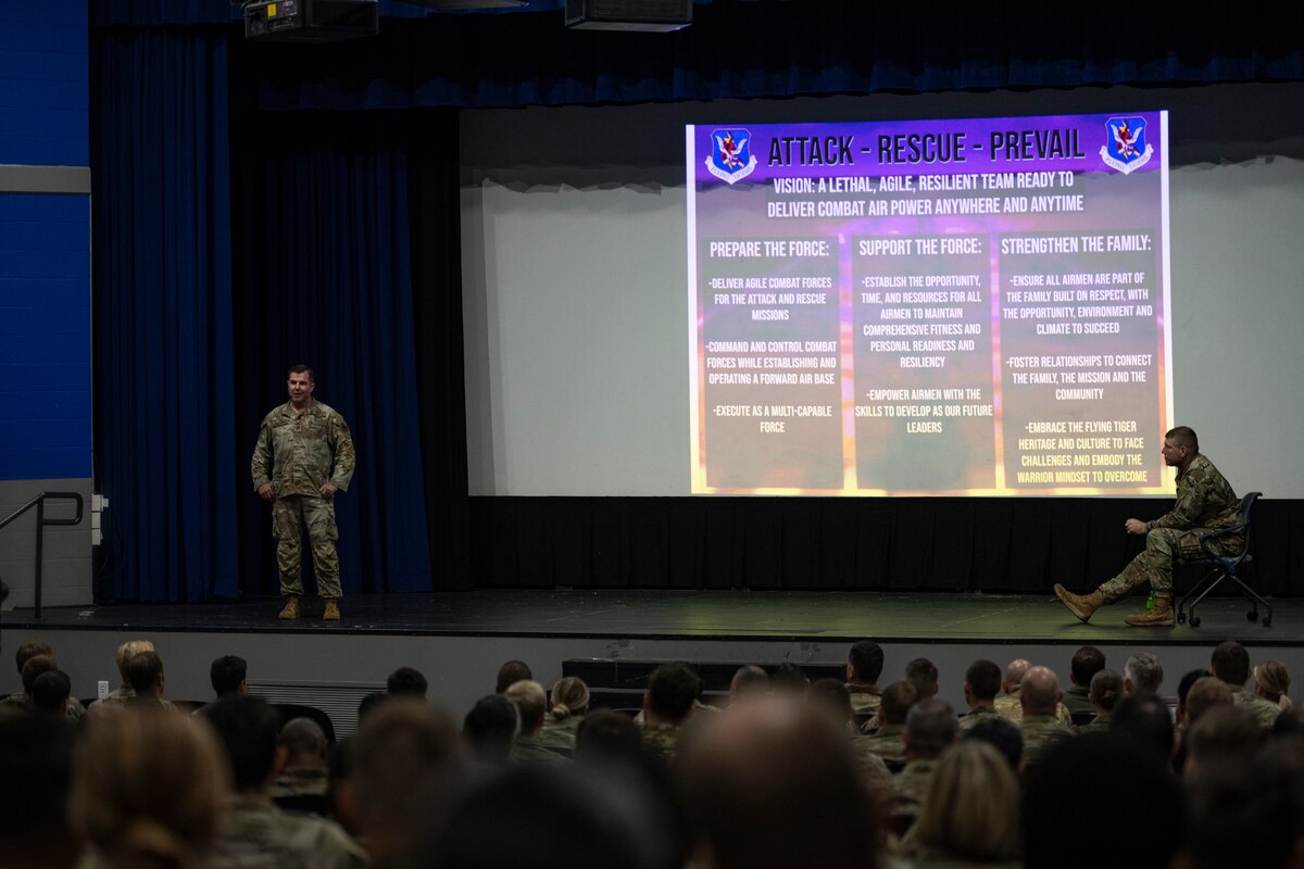 Commander outlines priorities at first all call > Moody Air Force Base ...