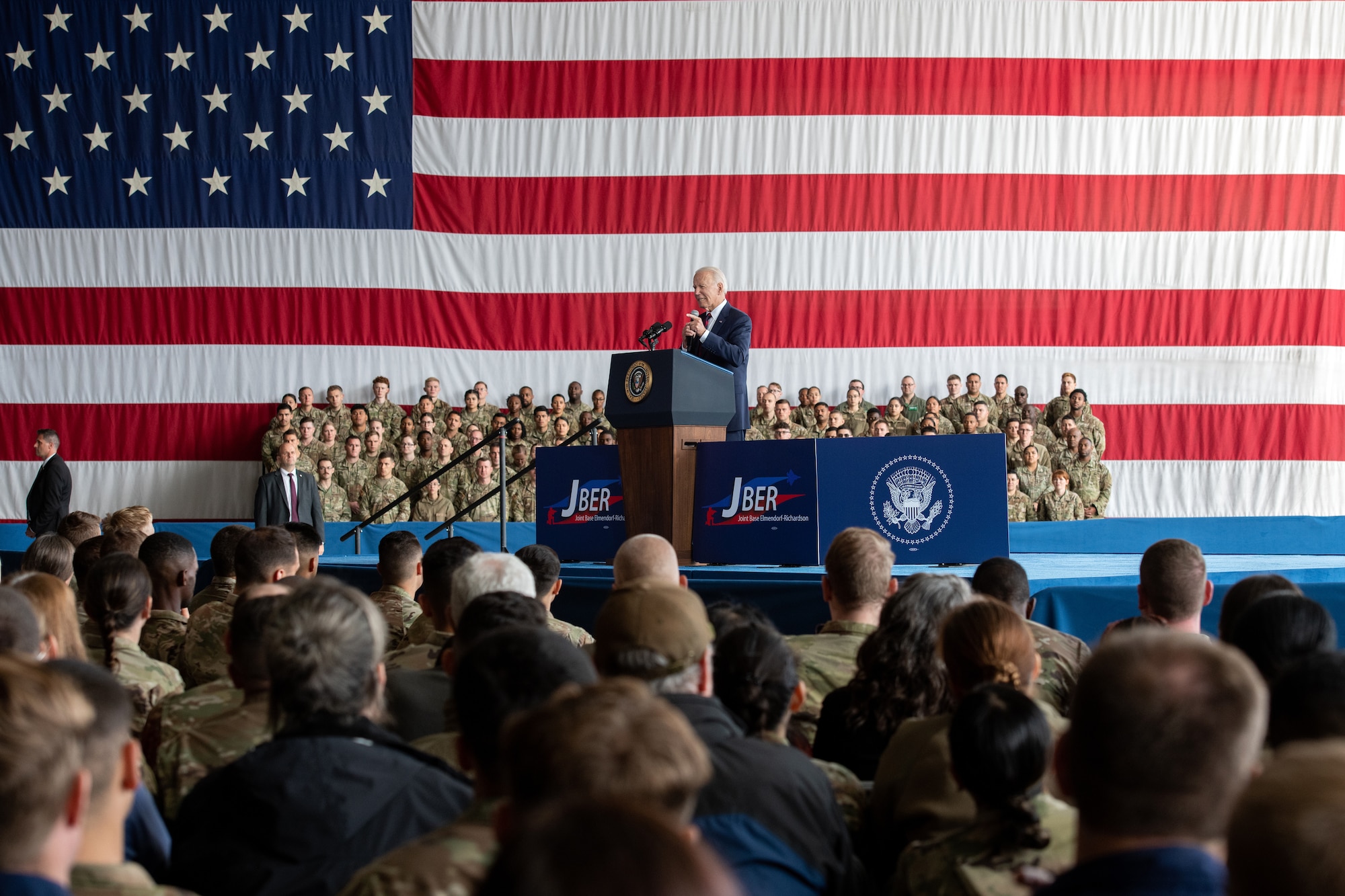 President Biden commemorates 9/11 anniversary with service members in ...