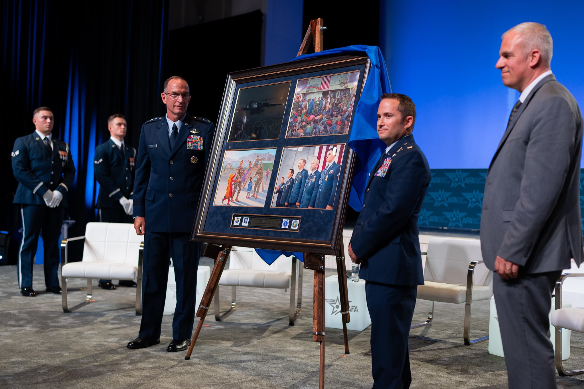75th anniversary painting tells important story > 445th Airlift Wing ...
