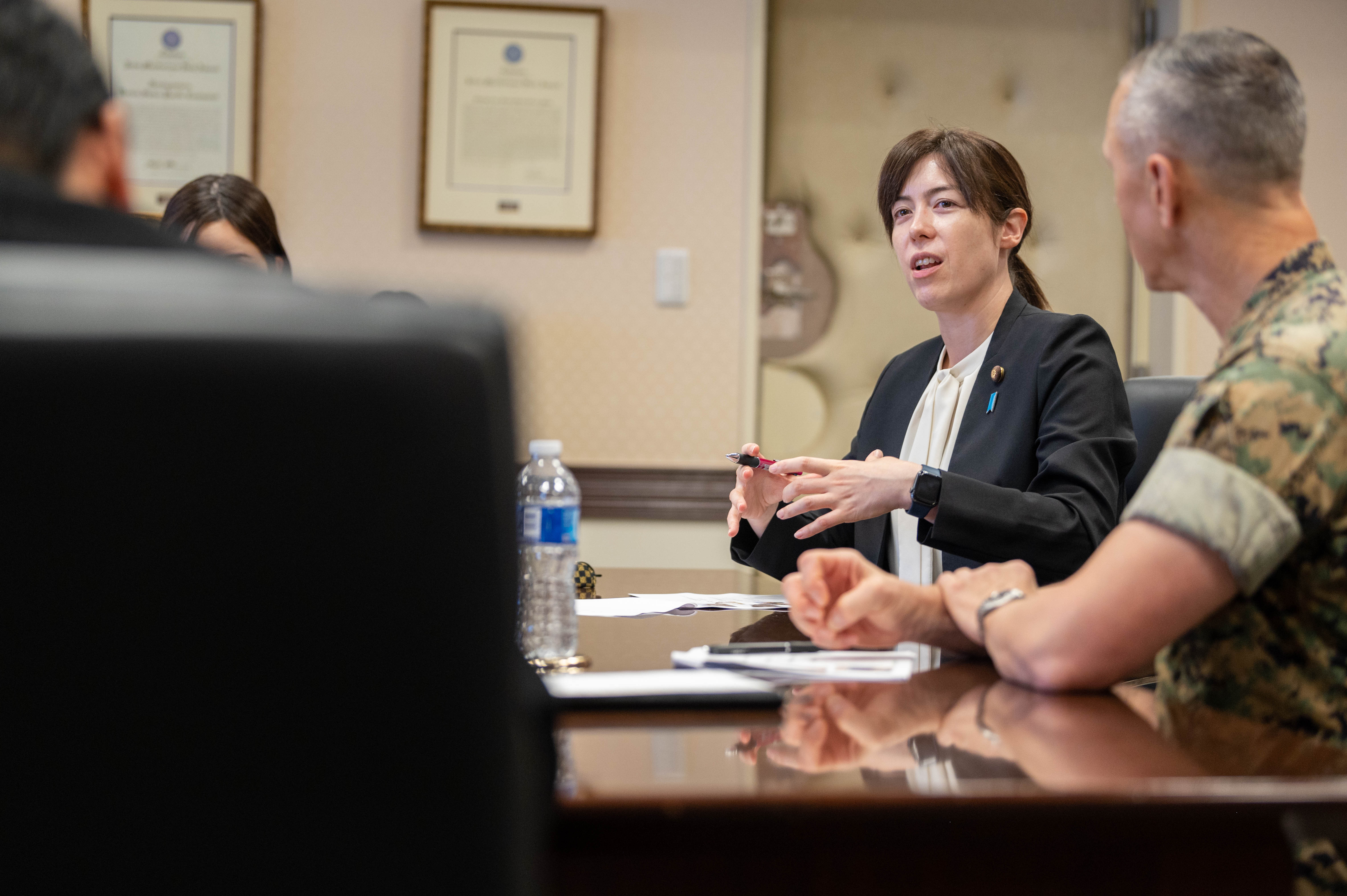 Parliamentary Vice Minister of Defense visits Yokota > Yokota Air Base ...