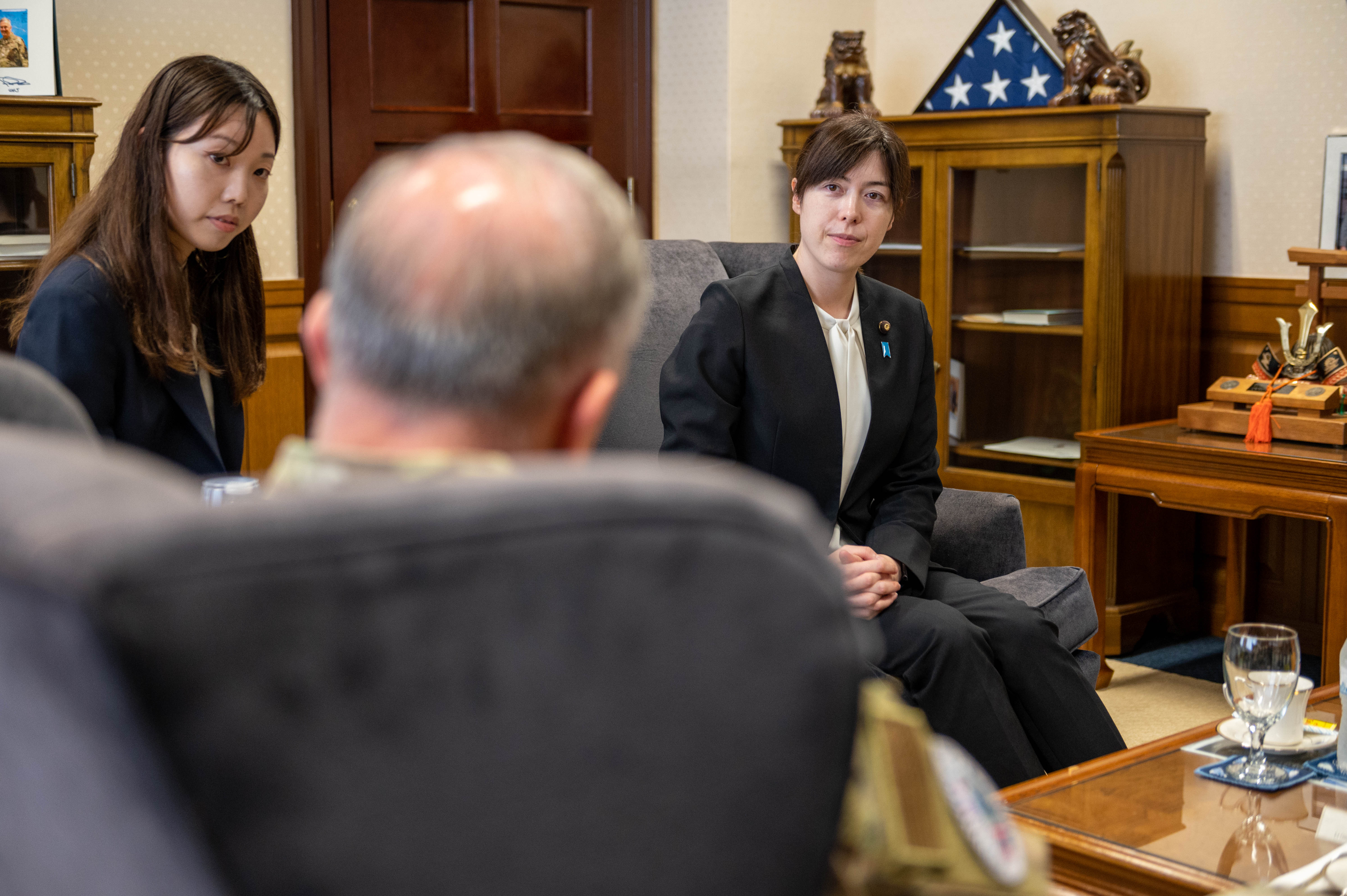 Parliamentary Vice Minister of Defense visits Yokota > Yokota Air Base ...