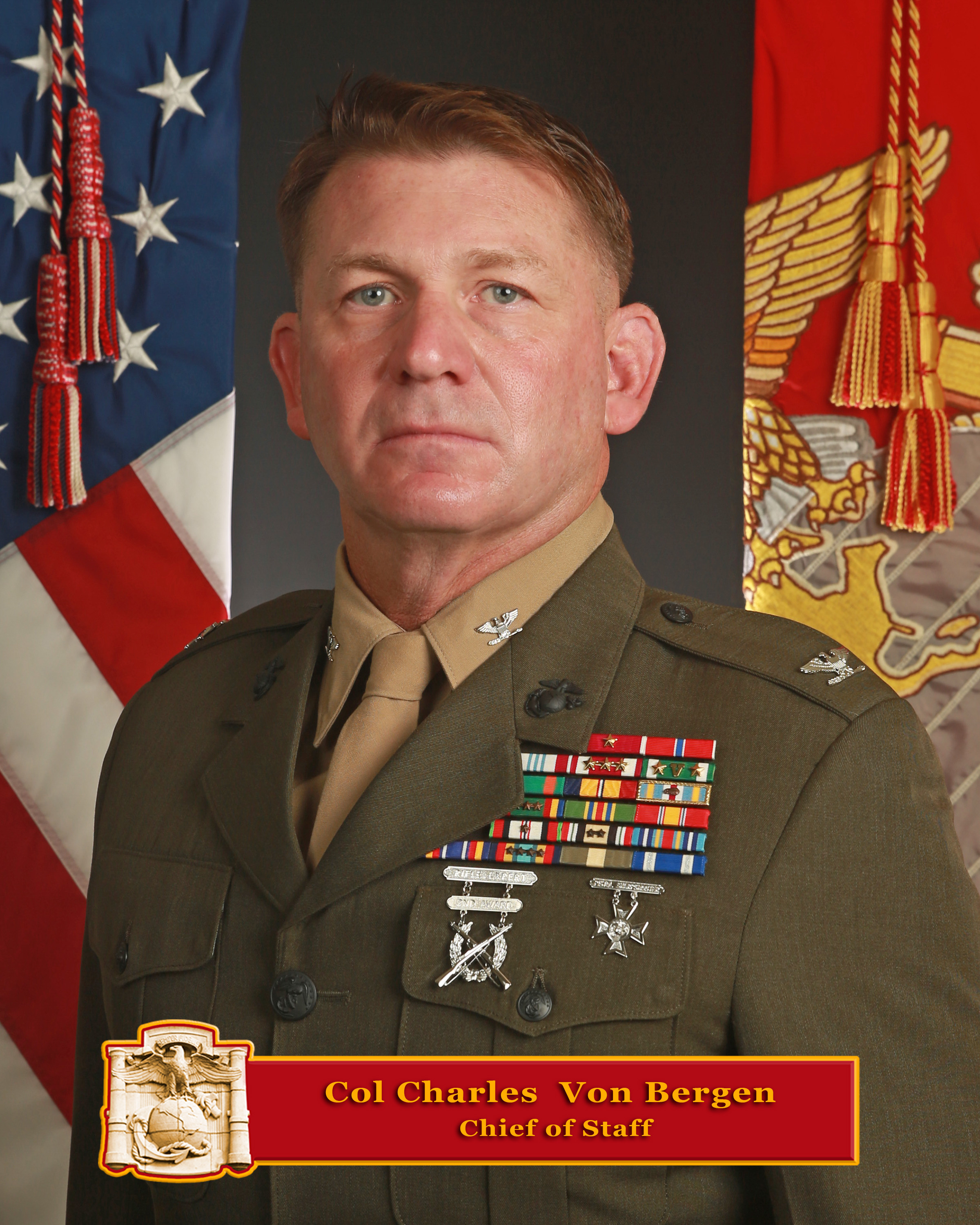 Colonel Charles Von Bergen > Marine Corps Recruit Depot, San Diego ...