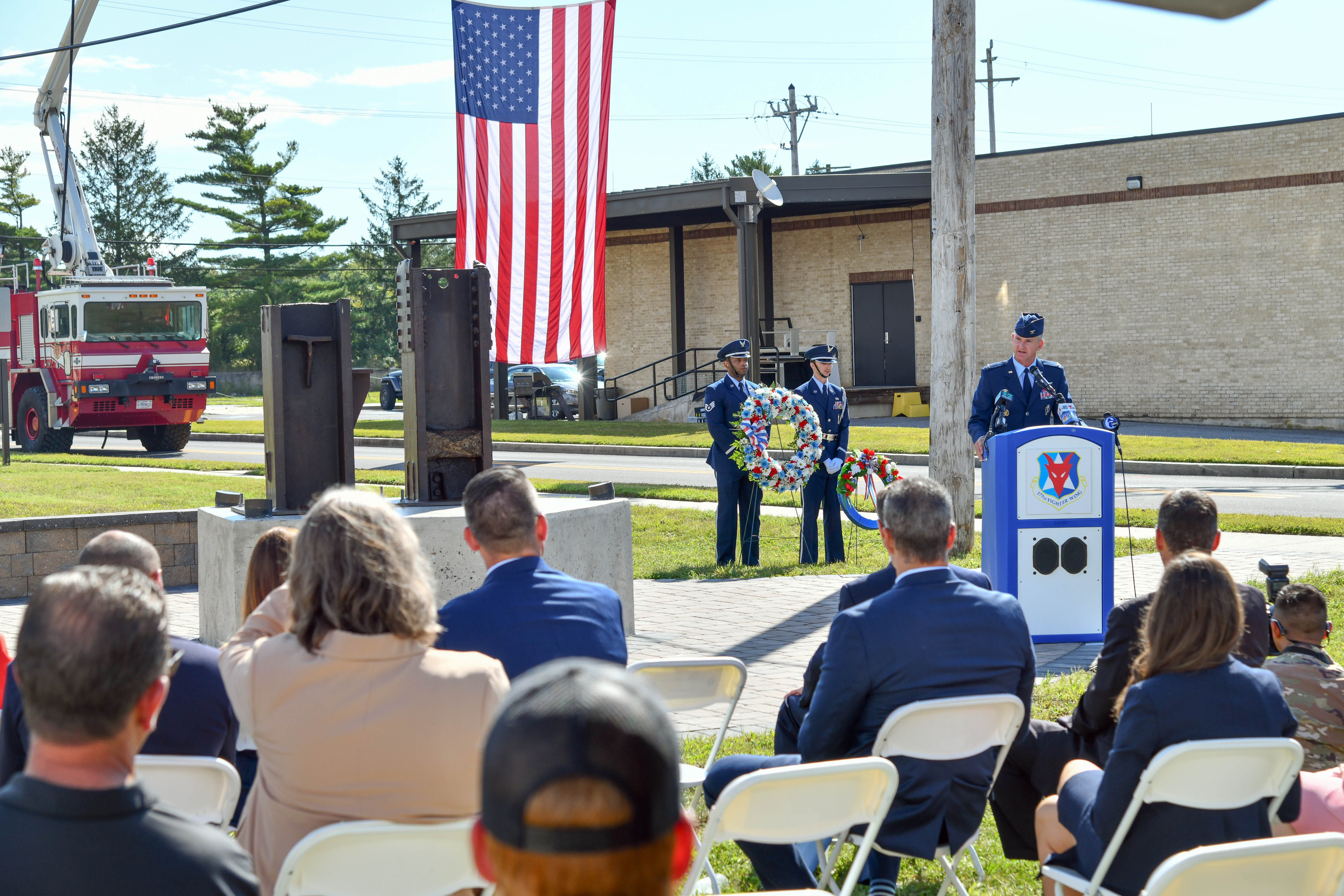 9/11 Attacks Remembered during 177th Fighter Wing Memorial Dedication ...