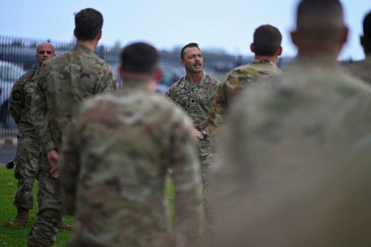 15th OSS hosts 9/11 memorial push-ups > 15th Wing > Article Display