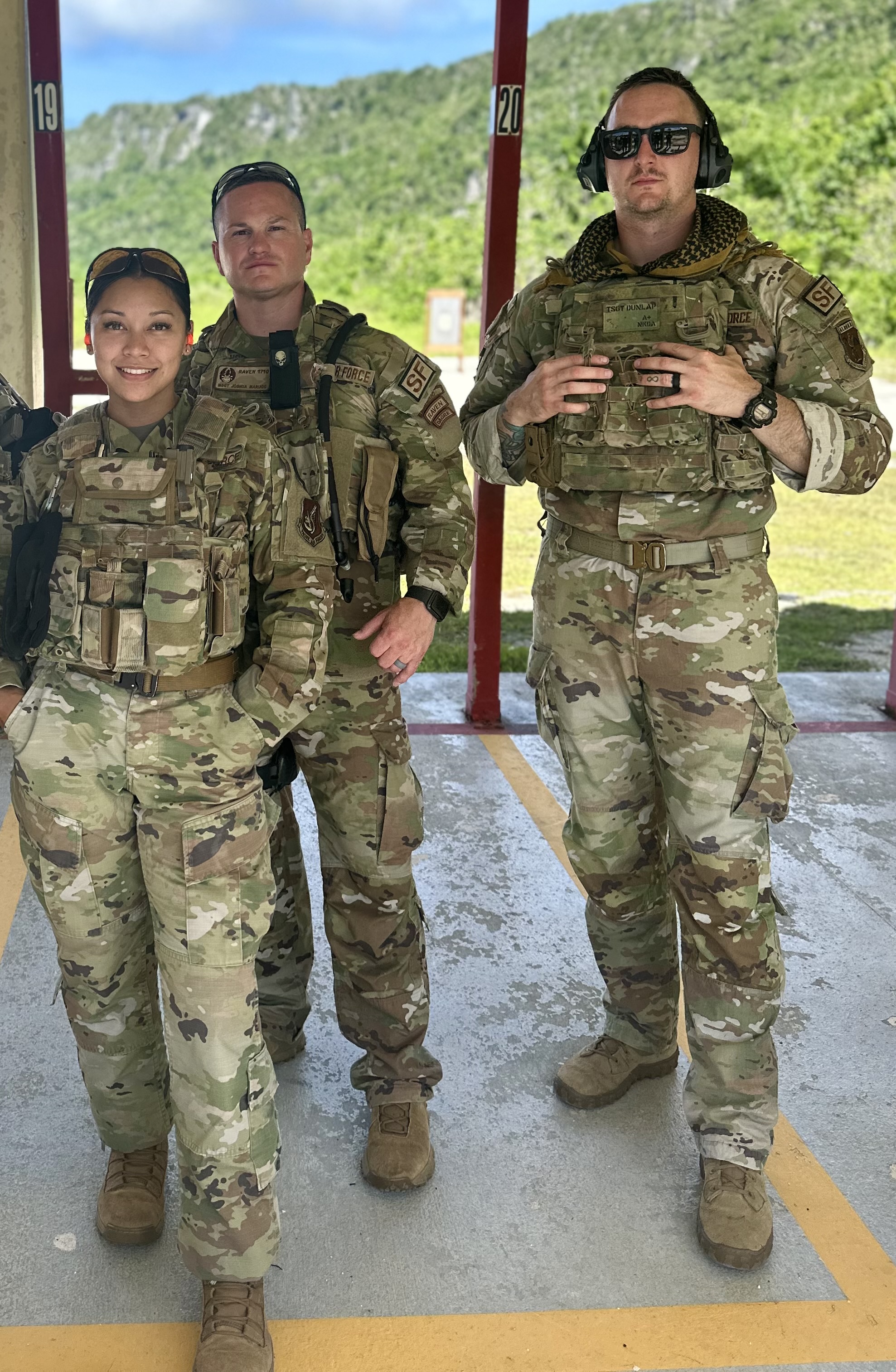 168th and 268th Security Forces Squadron Airmen Compete At Advanced ...