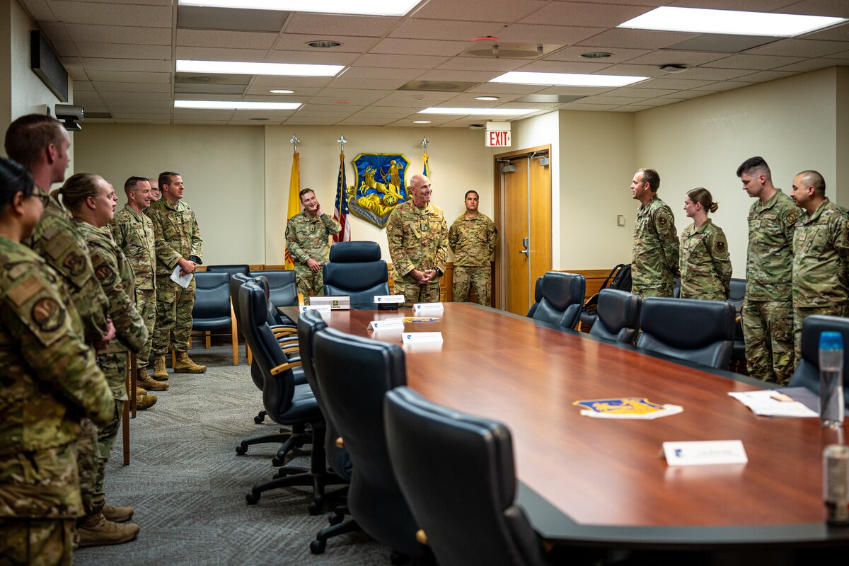 19th Air Force command team visits Kirtland > Kirtland Air Force Base ...