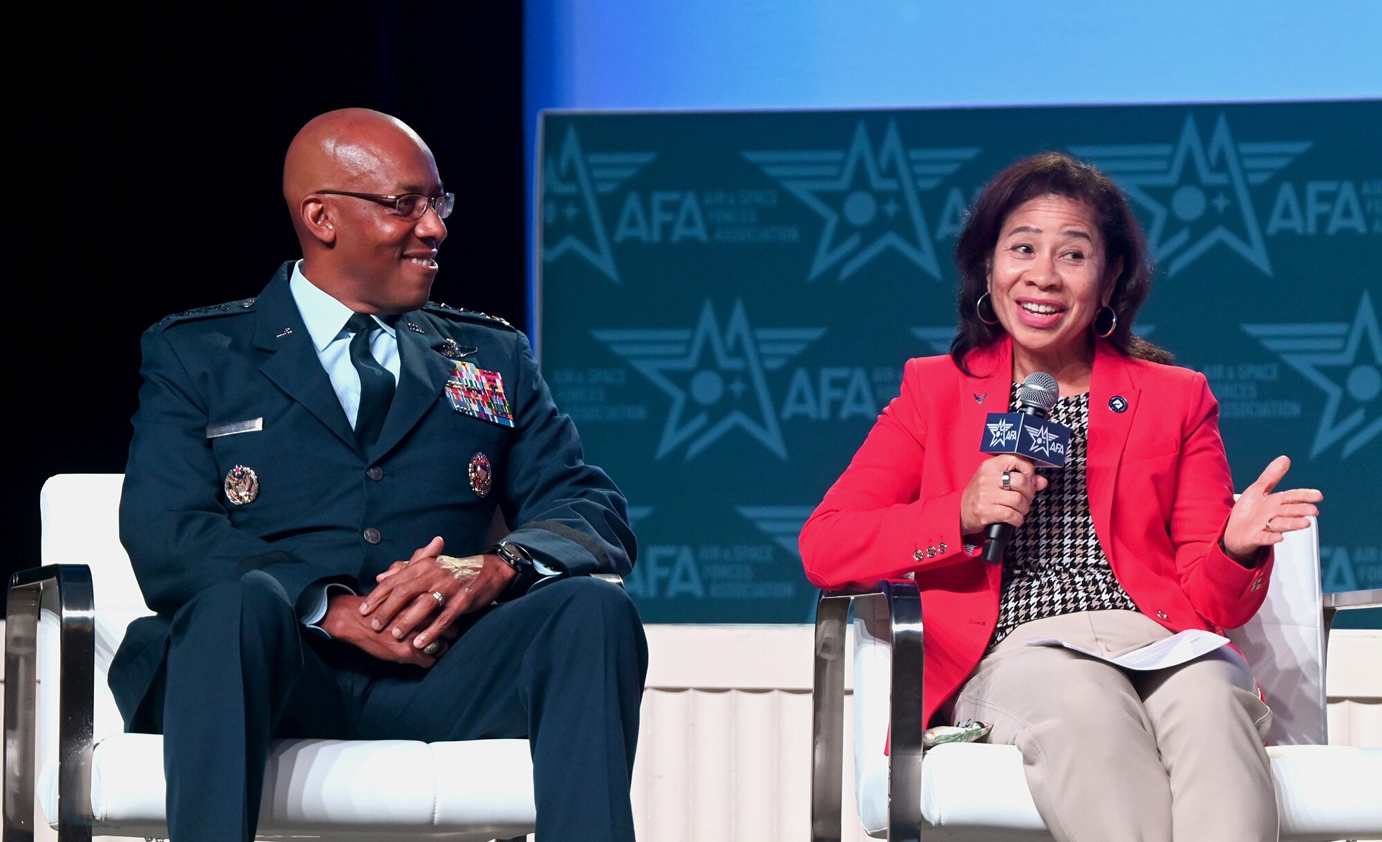 DAF leaders, spouses reflect on changes for military families at AFA ...