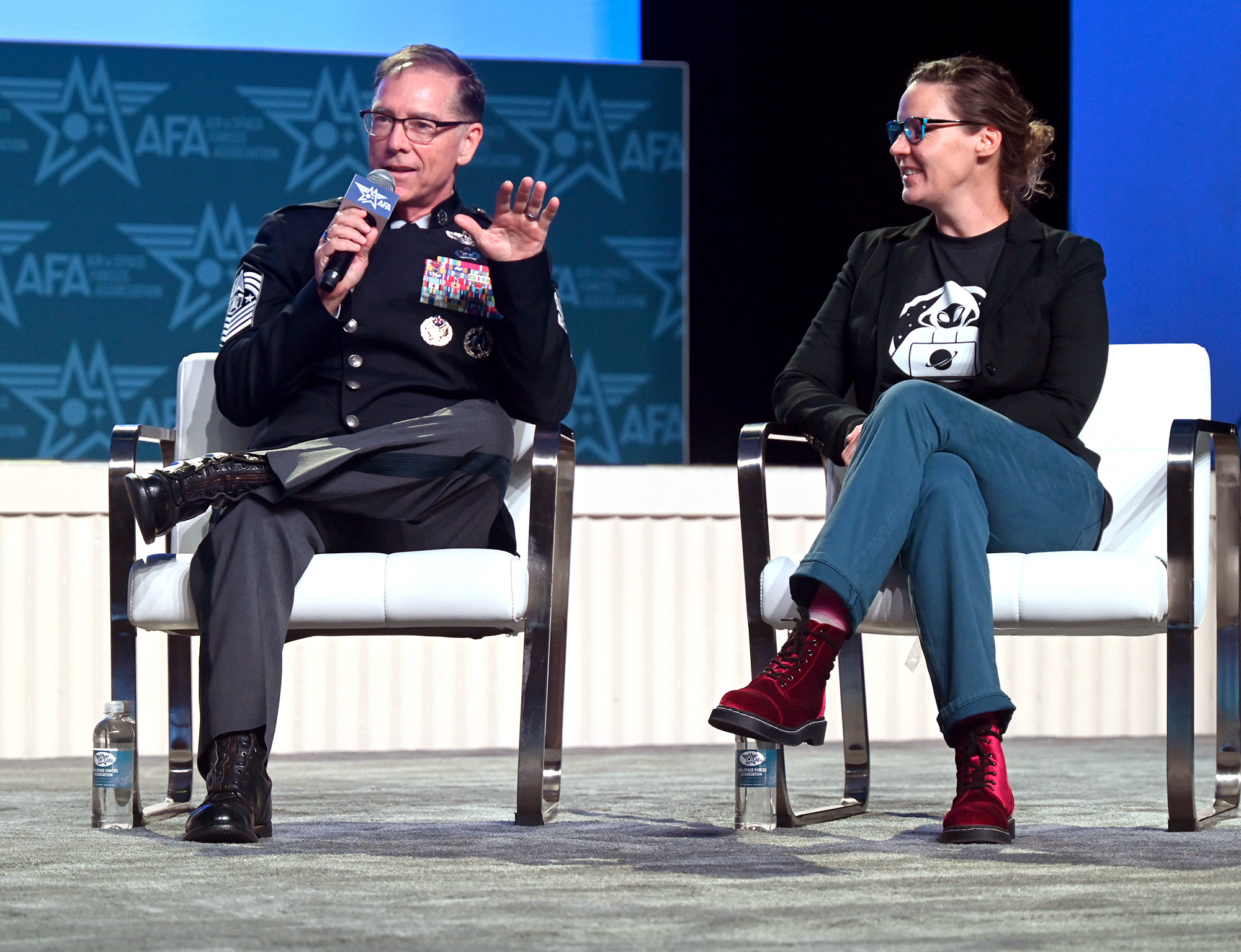 DAF leaders, spouses reflect on changes for military families at AFA panel