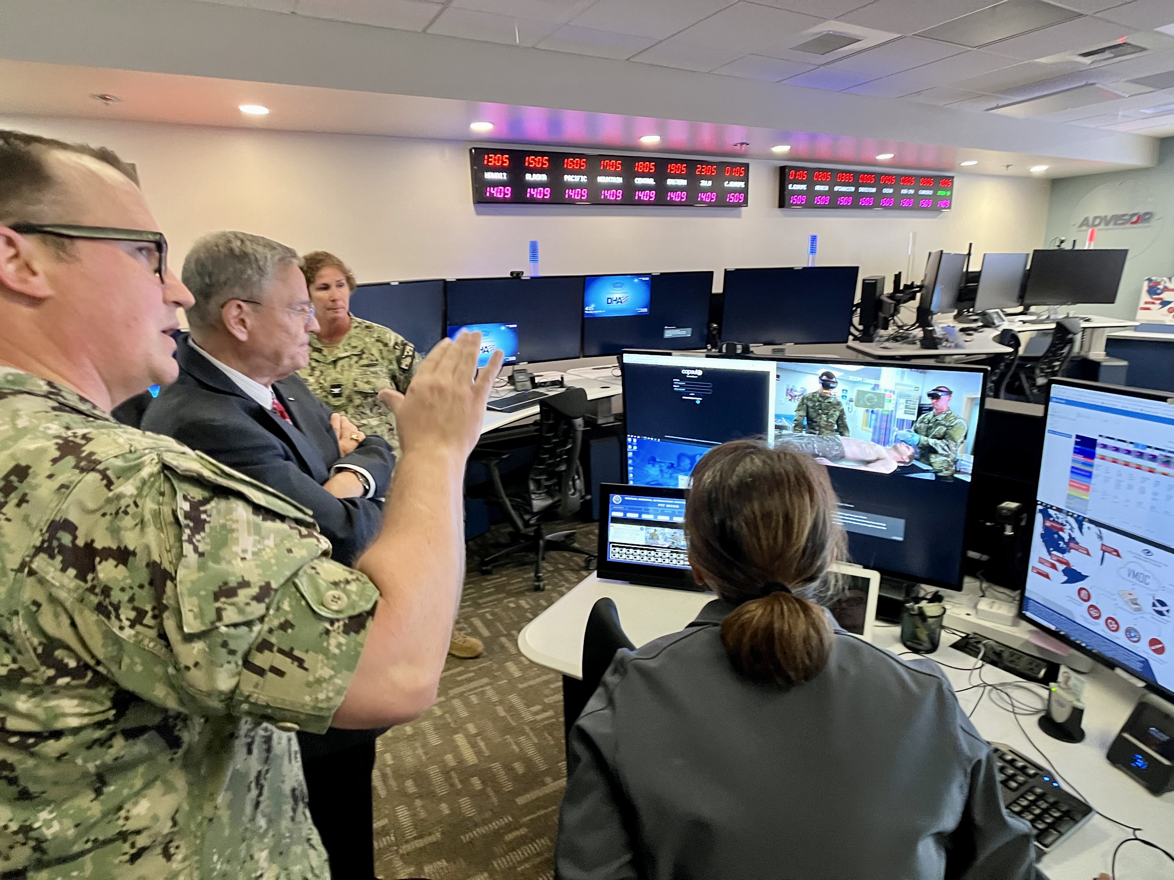 Health Affairs Secretary Visits San Diego Facilities; Discusses ...
