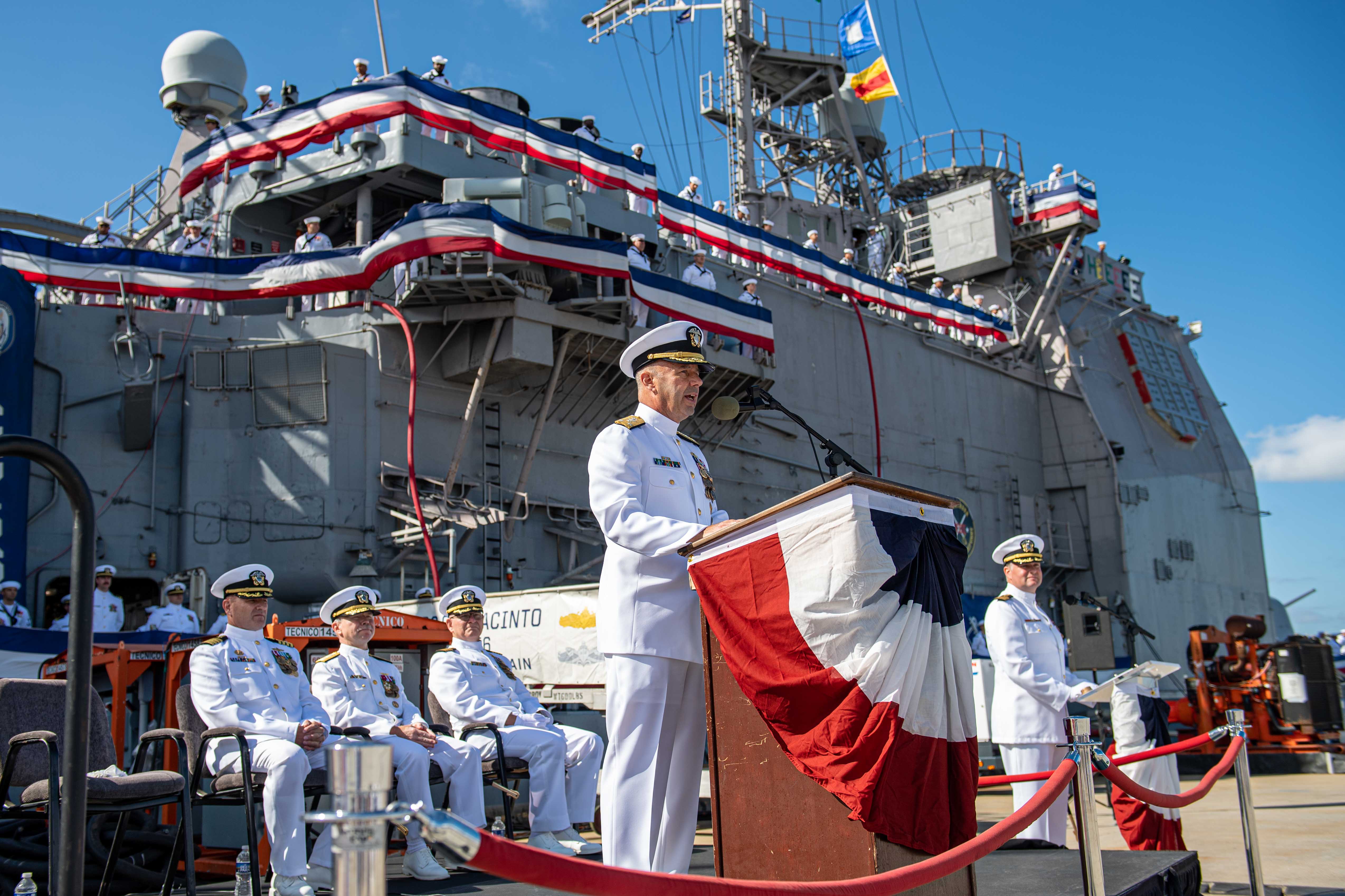 USS San Jacinto (CG-56) Decommissions, Honoring 35 Years of Service > U ...