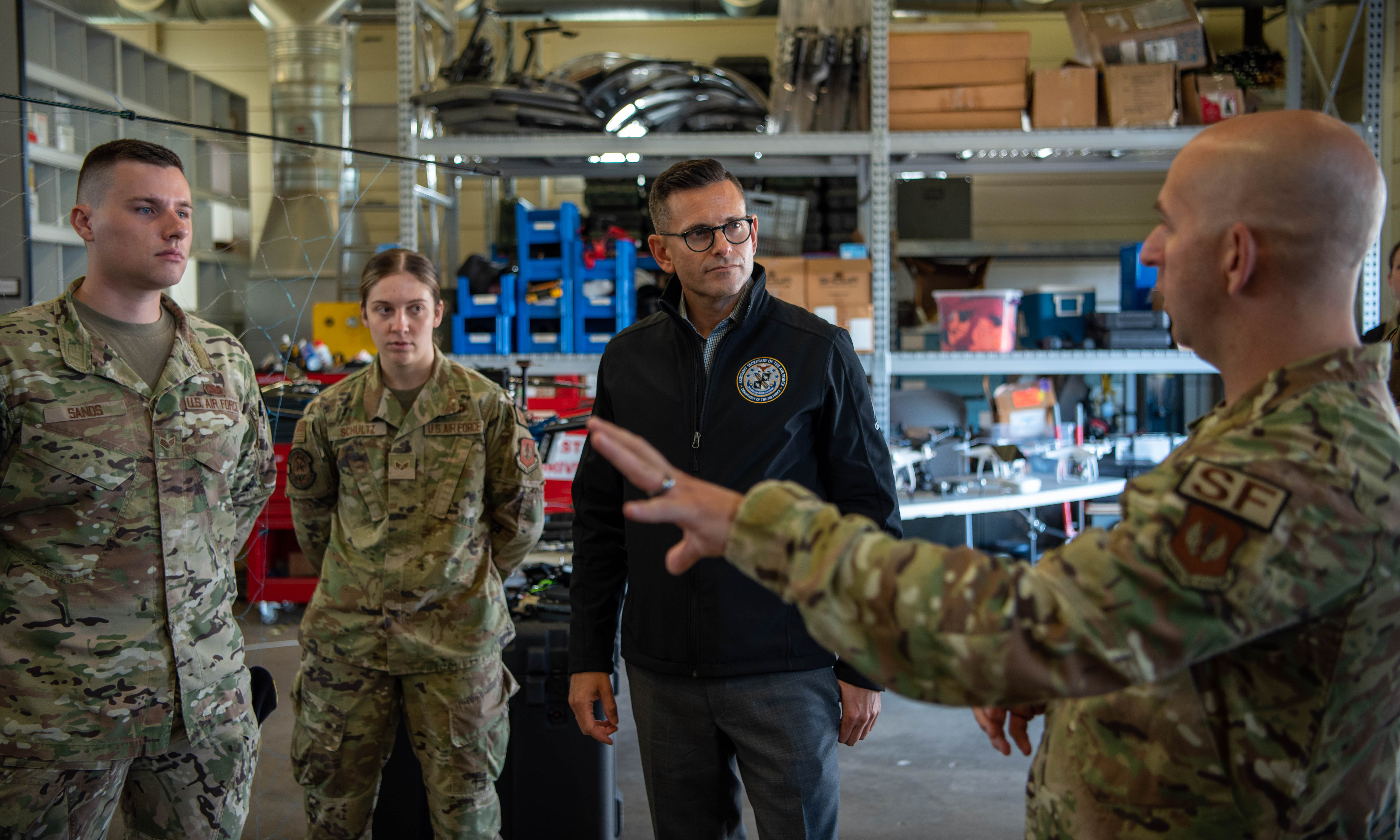 The SAF/MR and Command Chief visit Spangdahlem > Spangdahlem Air Base ...