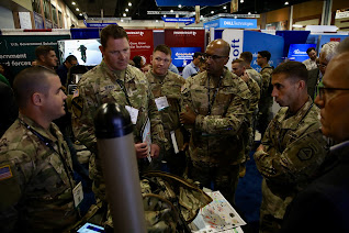 Army leaders view new technology at TechNet Augusta