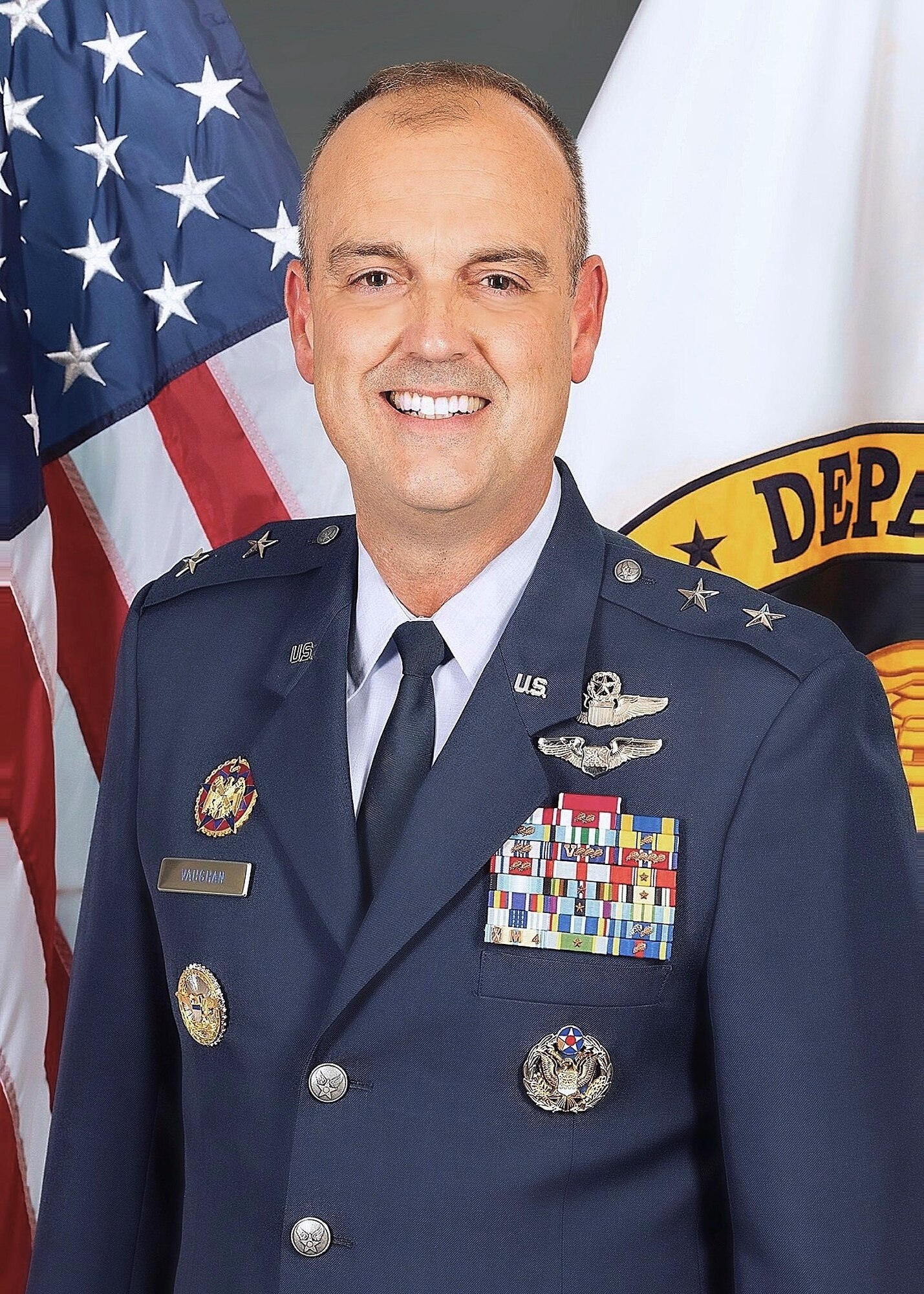 EDWARD L. VAUGHAN > Air Force > Biography Display