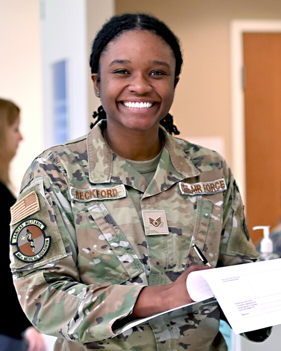 Hanscom NCO sings national anthem, shares story of service dreams ...