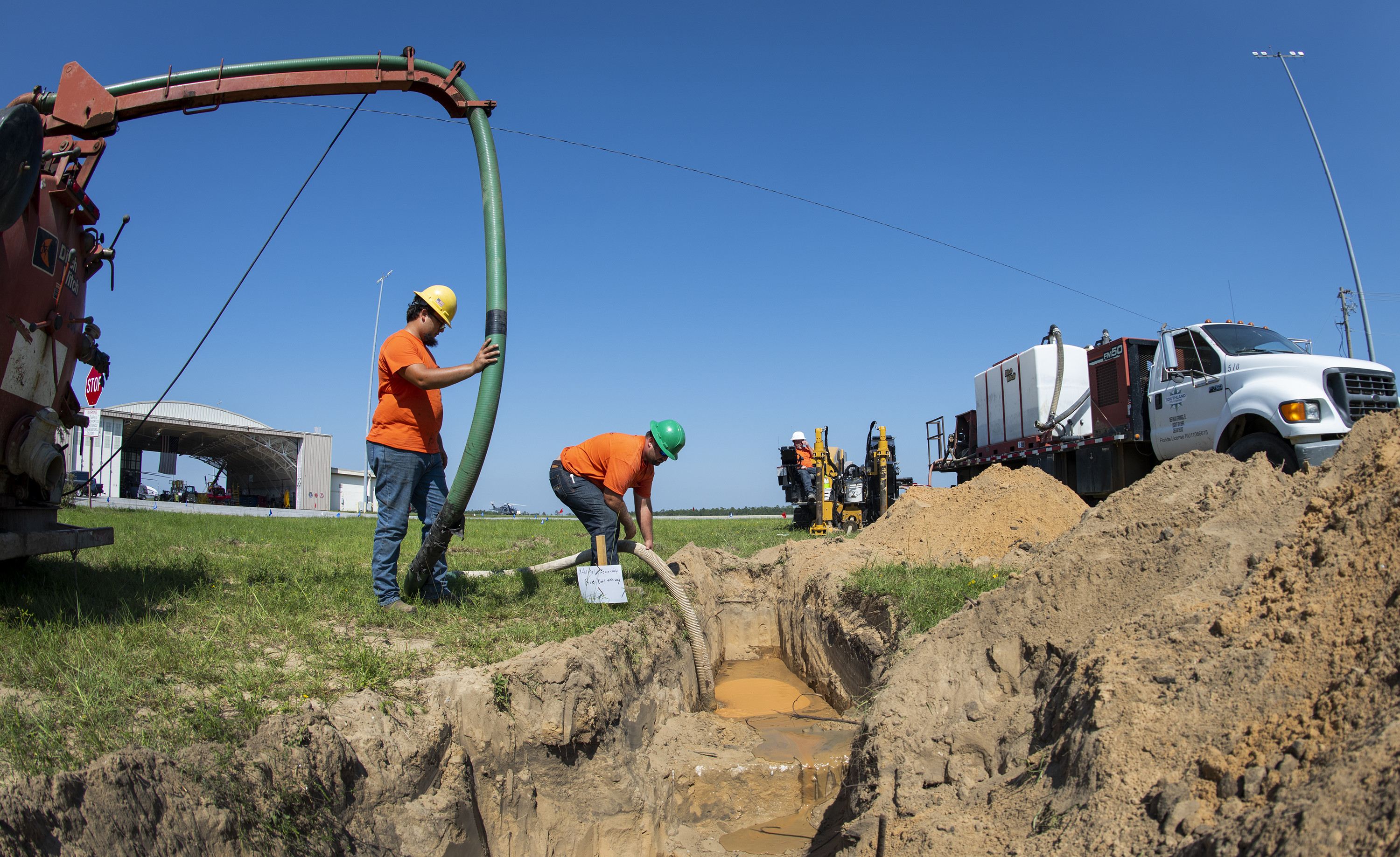 Duke Field breaks ground on first electric aircraft charging station ...