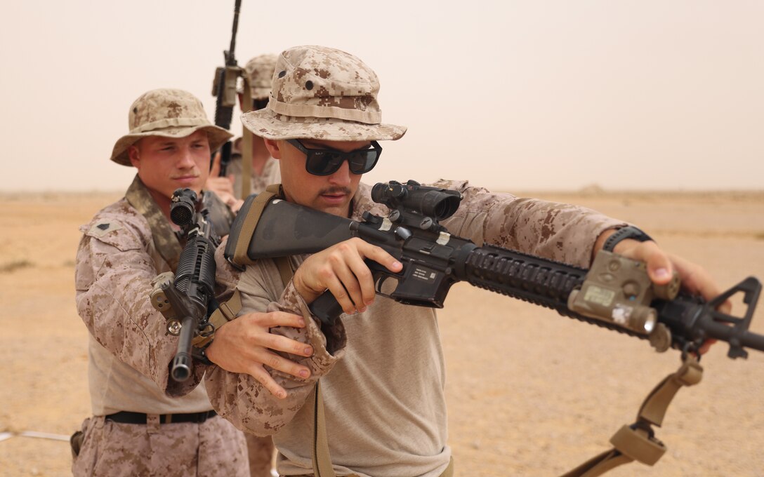 Bright Star 23: U.S., Egyptian service members conduct close quarters ...