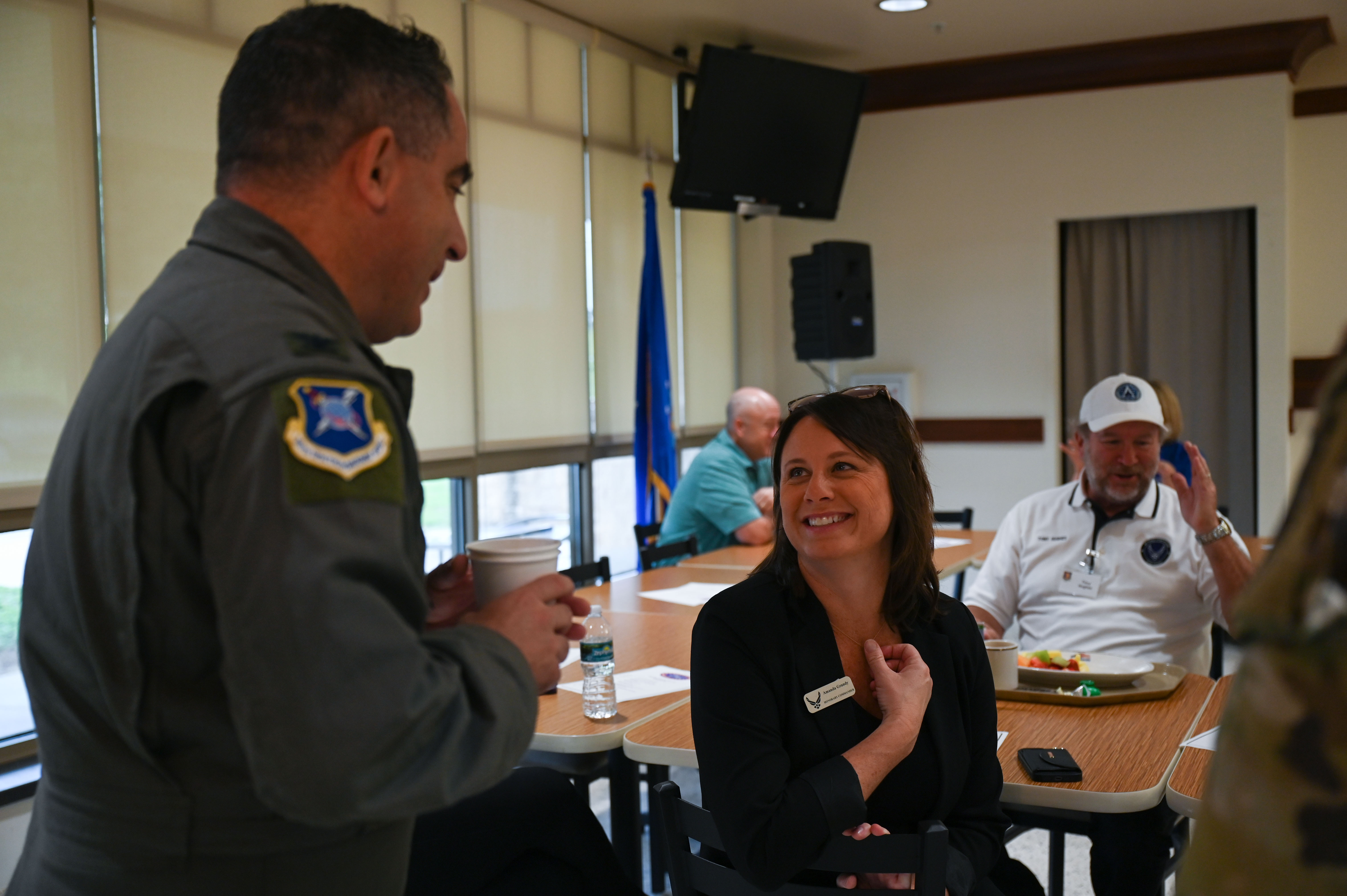 350th SWW fosters local ties > 350th Spectrum Warfare Wing > News Display