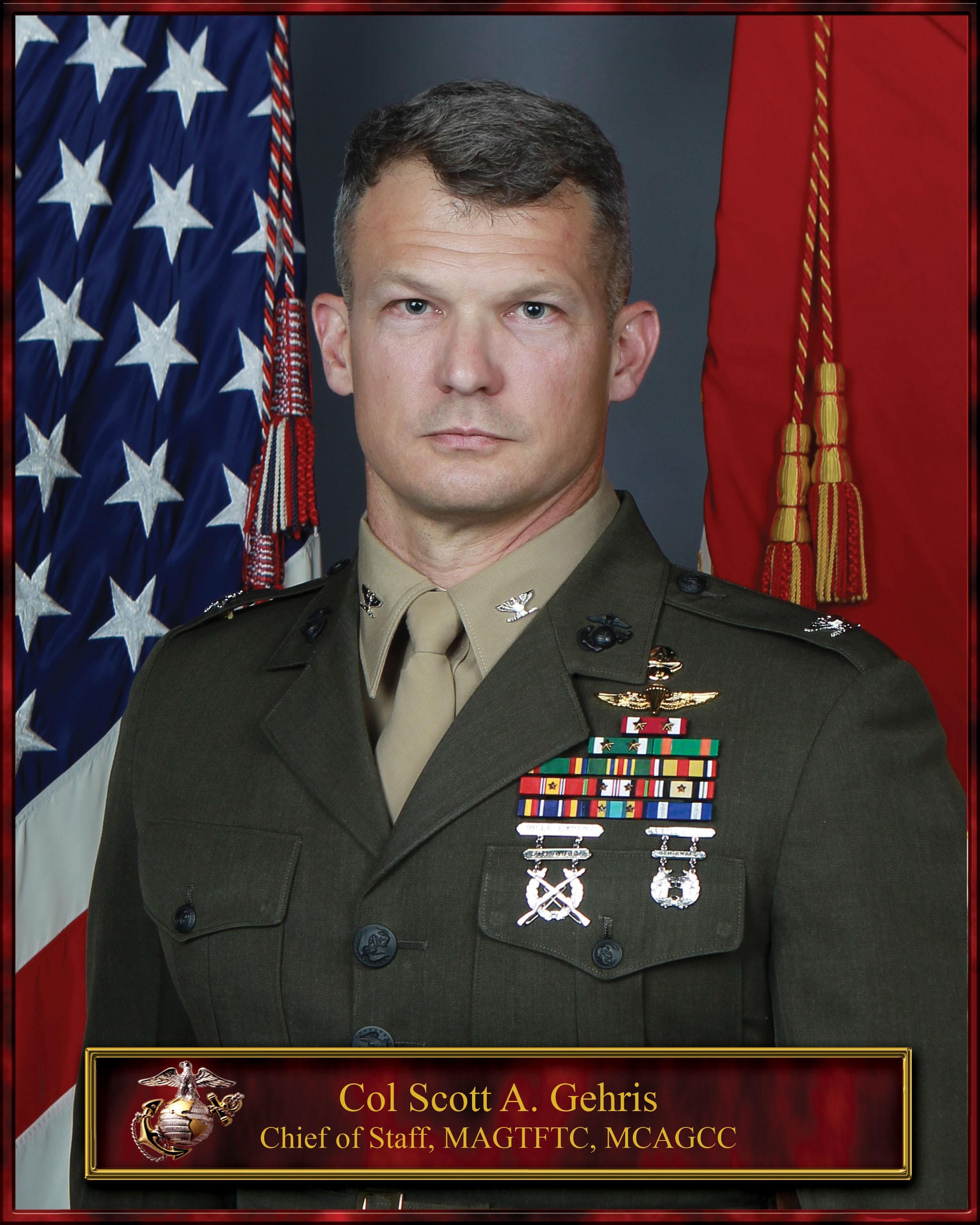 Colonel Scott A. Gehris > Marine Corps Air Ground Combat Center ...
