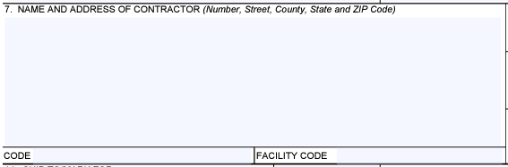 How to Read an Award/Contract (SF26 Form)