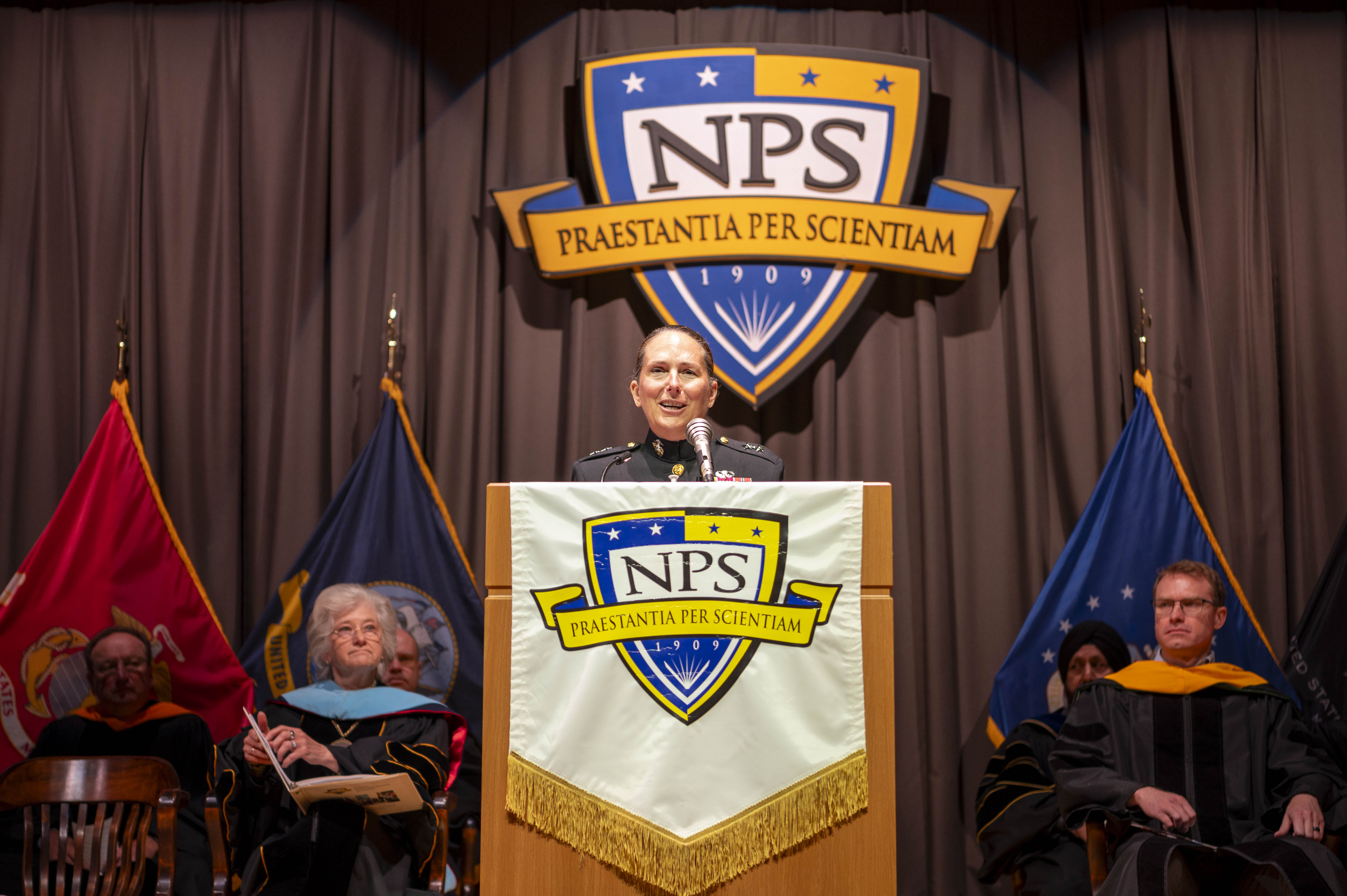 Marine General Offers Challenge to NPS Summer Quarter Graduates ...