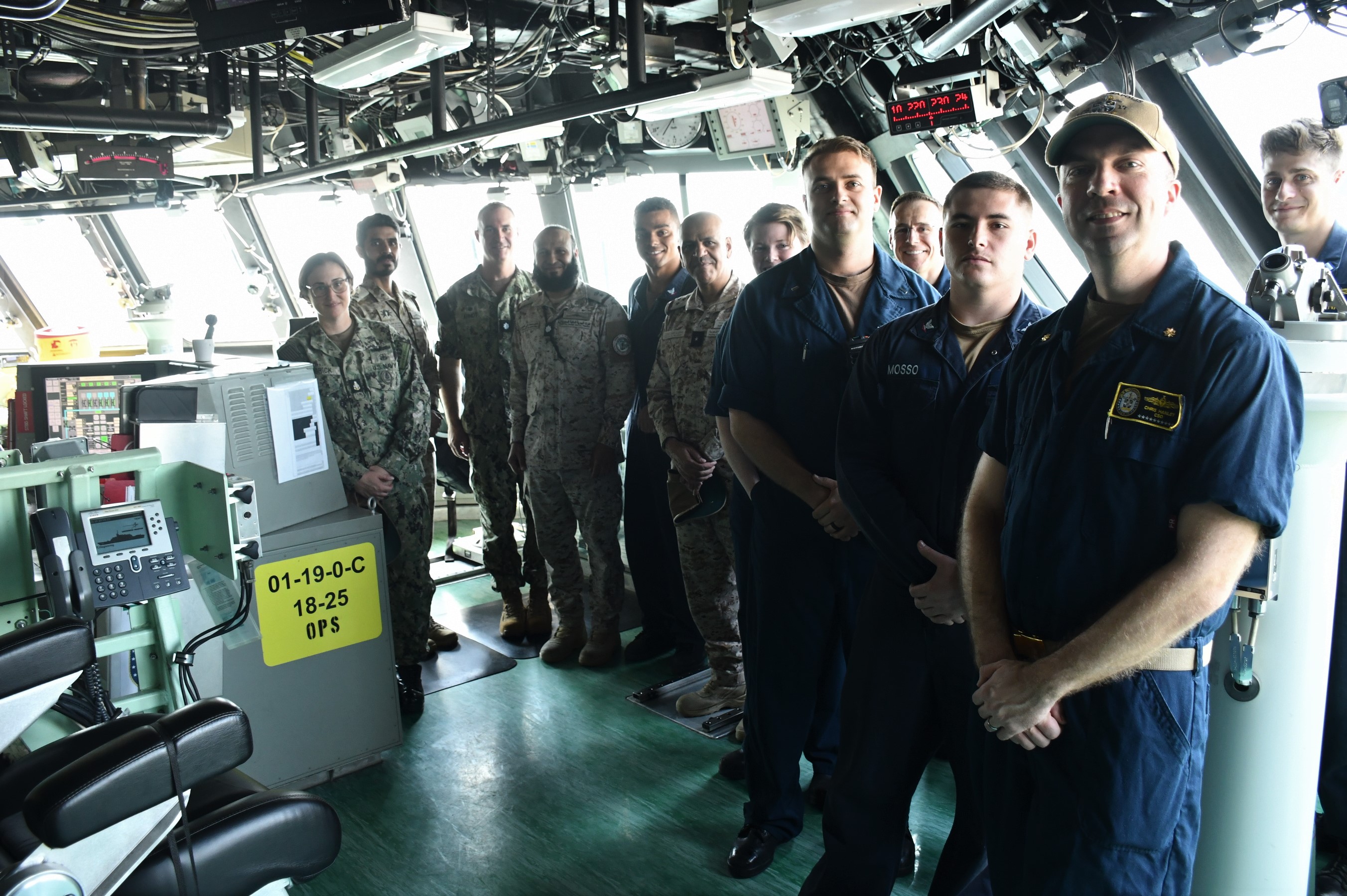 CTF Sentinel Commander visits USS Indianapolis > U.S. Naval Forces ...