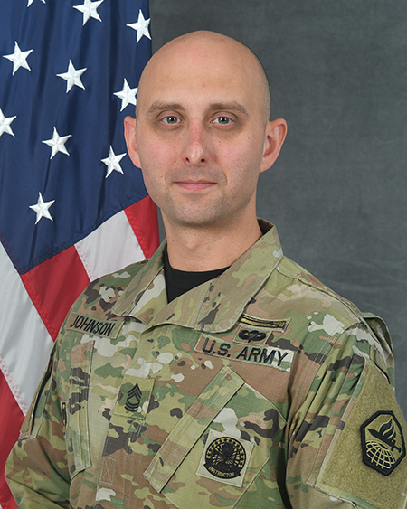1st Sgt. William D. Johnson > U.S. Army Cyber Center of Excellence ...
