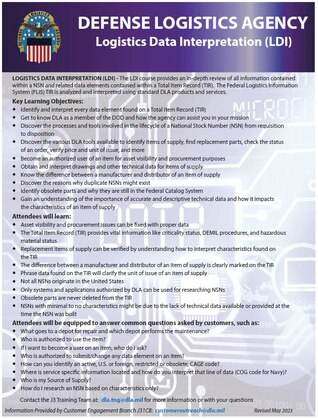 DLA Logistics Data Interpretation Course