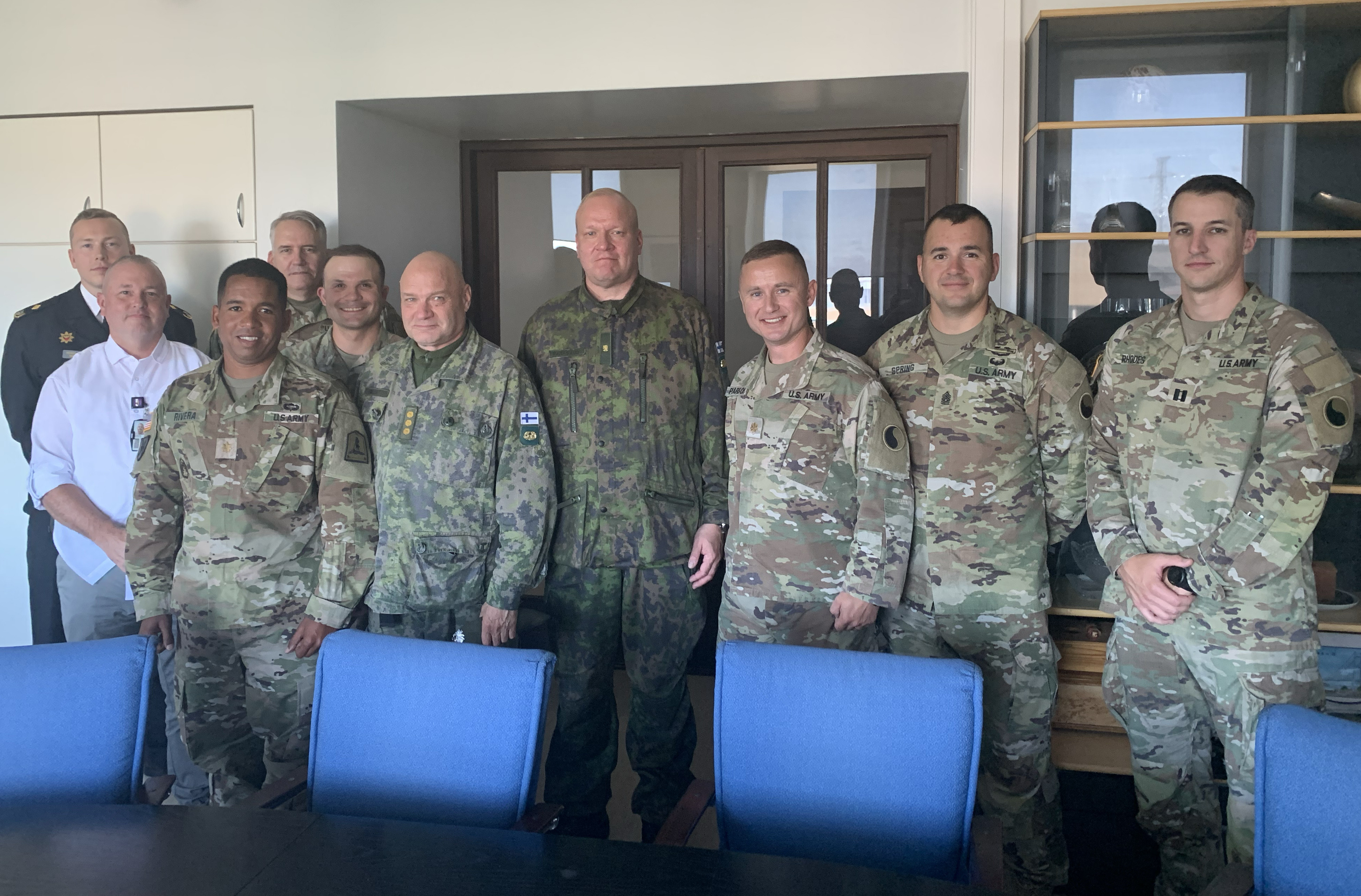 229th BEB leaders observe defense exercise in Finland > Virginia ...