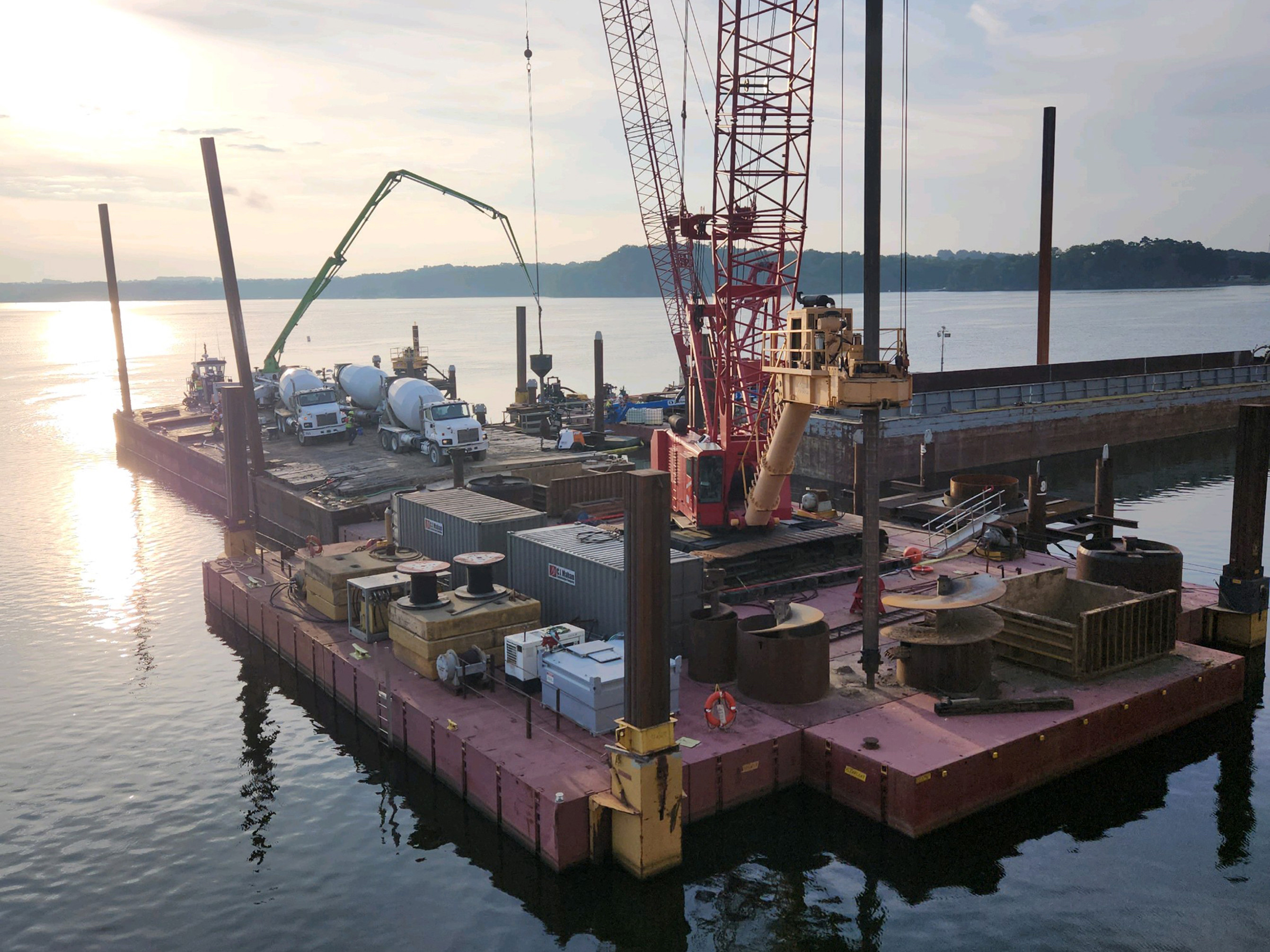 Chickamauga’s upstream approach wall piers get solid start > Great ...