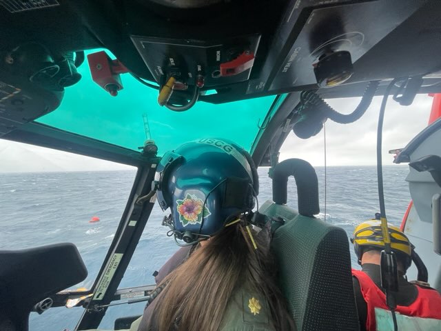 PHOTO RELEASE: Coast Guard rescues 2 from water 50 miles offshore ...