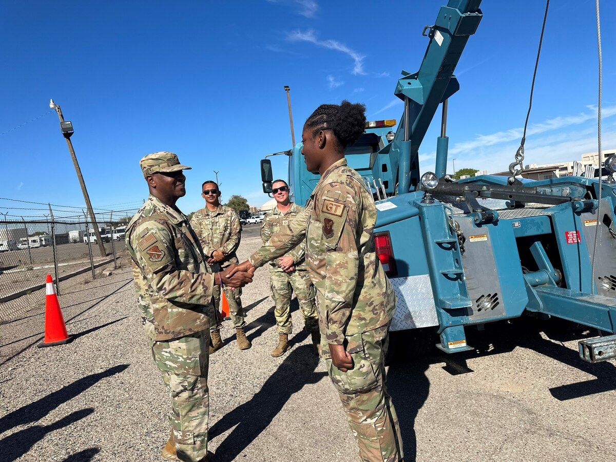 377th Air Base Wing Leaders experience a day in the life of Ground ...