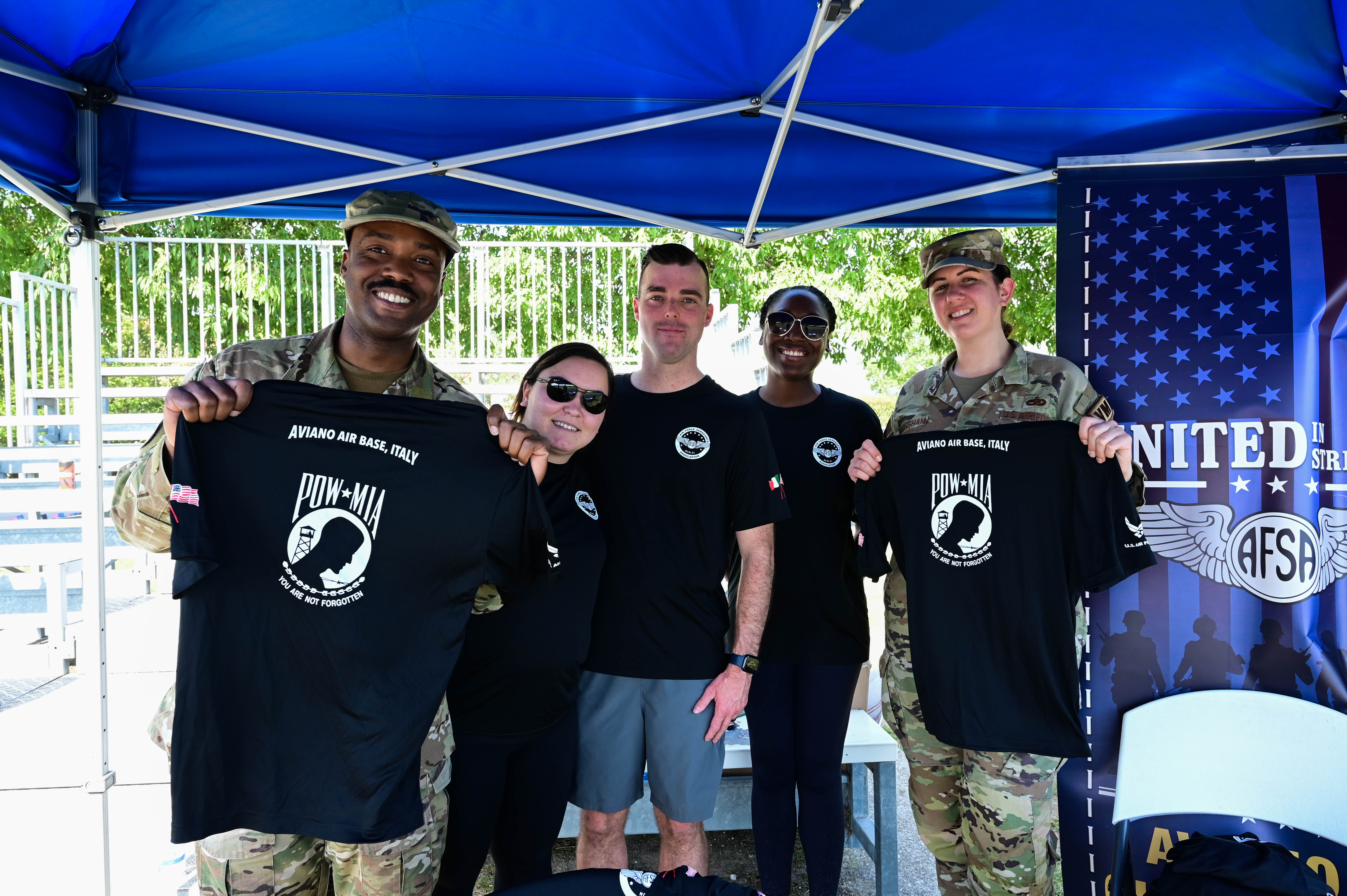 POW/MIA 24-hour rememberence at Aviano Air Base > Aviano Air Base > Display