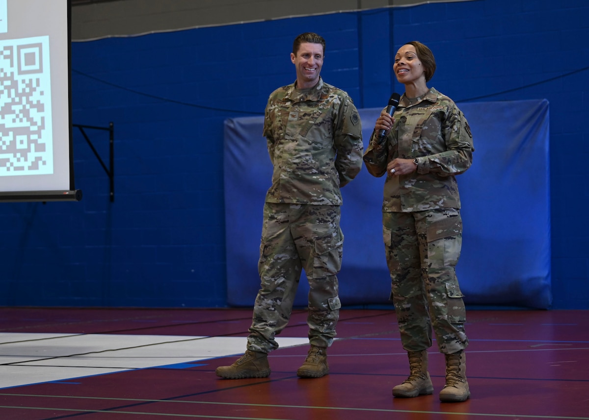 100 ARW command team outlines priorities at first all-call > Royal Air ...