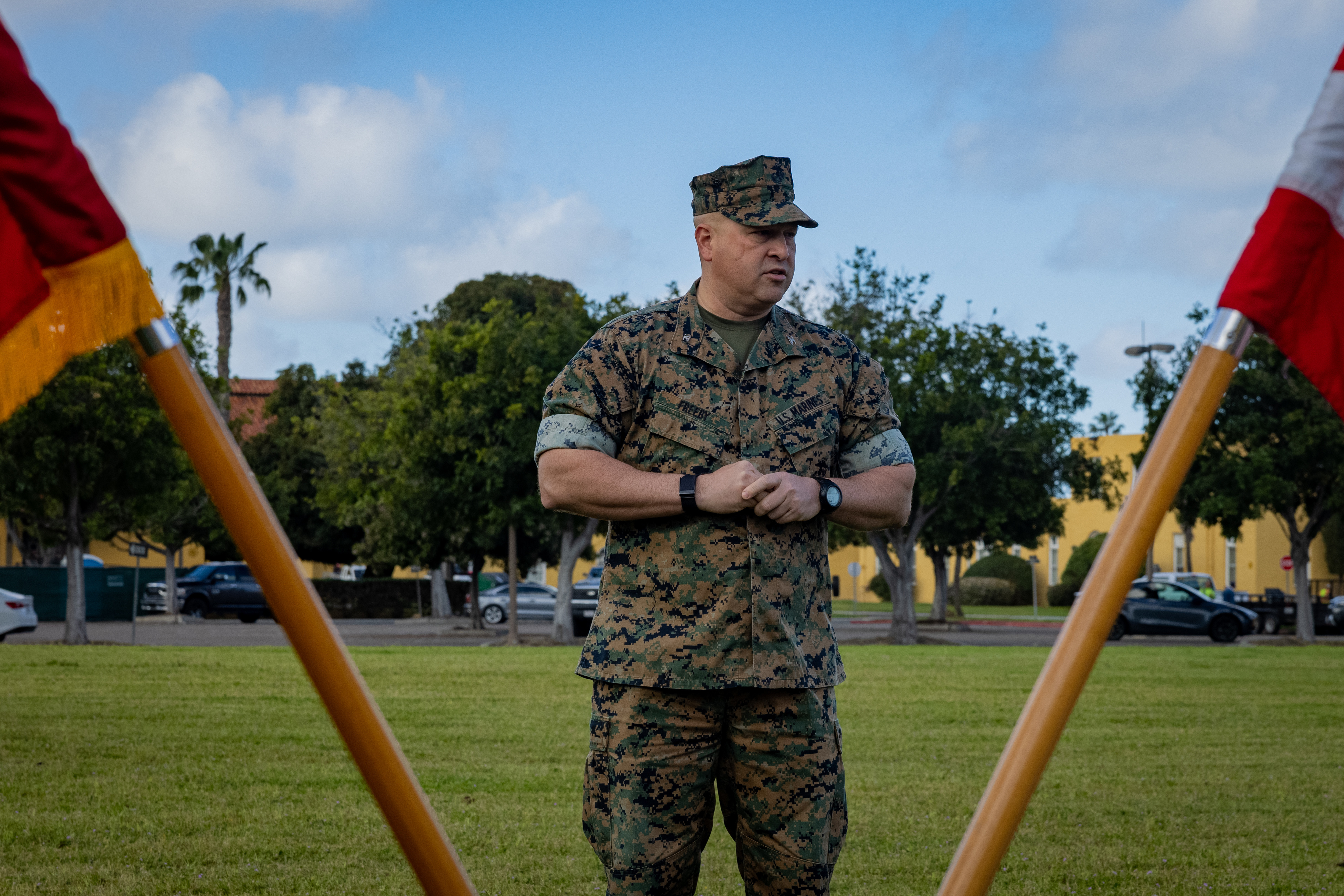 Service Company Change of Command