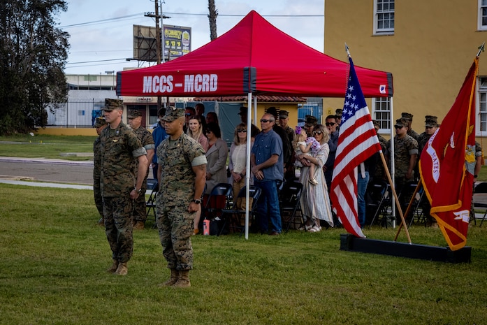 Service Company Change of Command