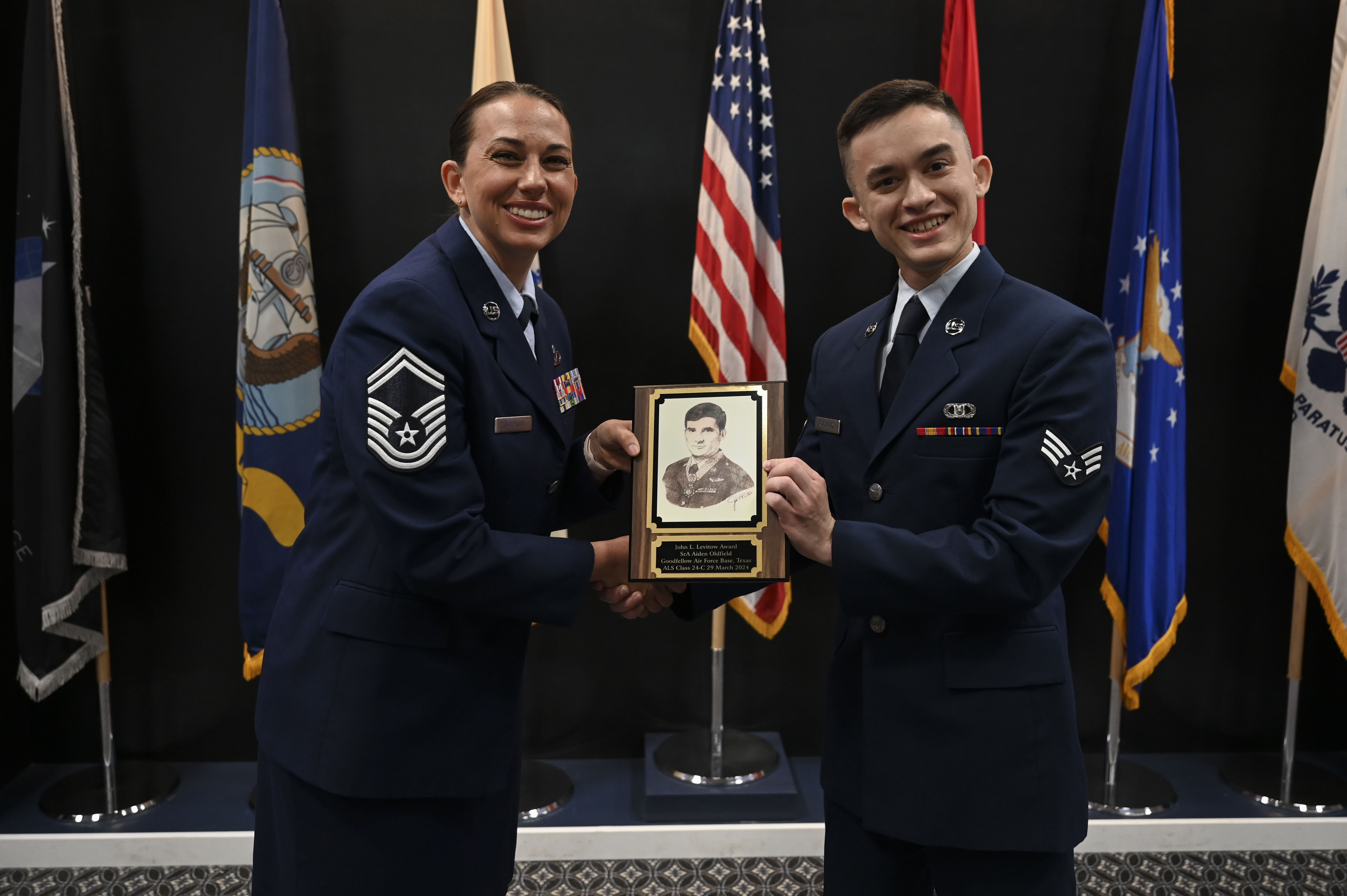 Airman Leadership School Class 24-C Graduation > Air Education and ...