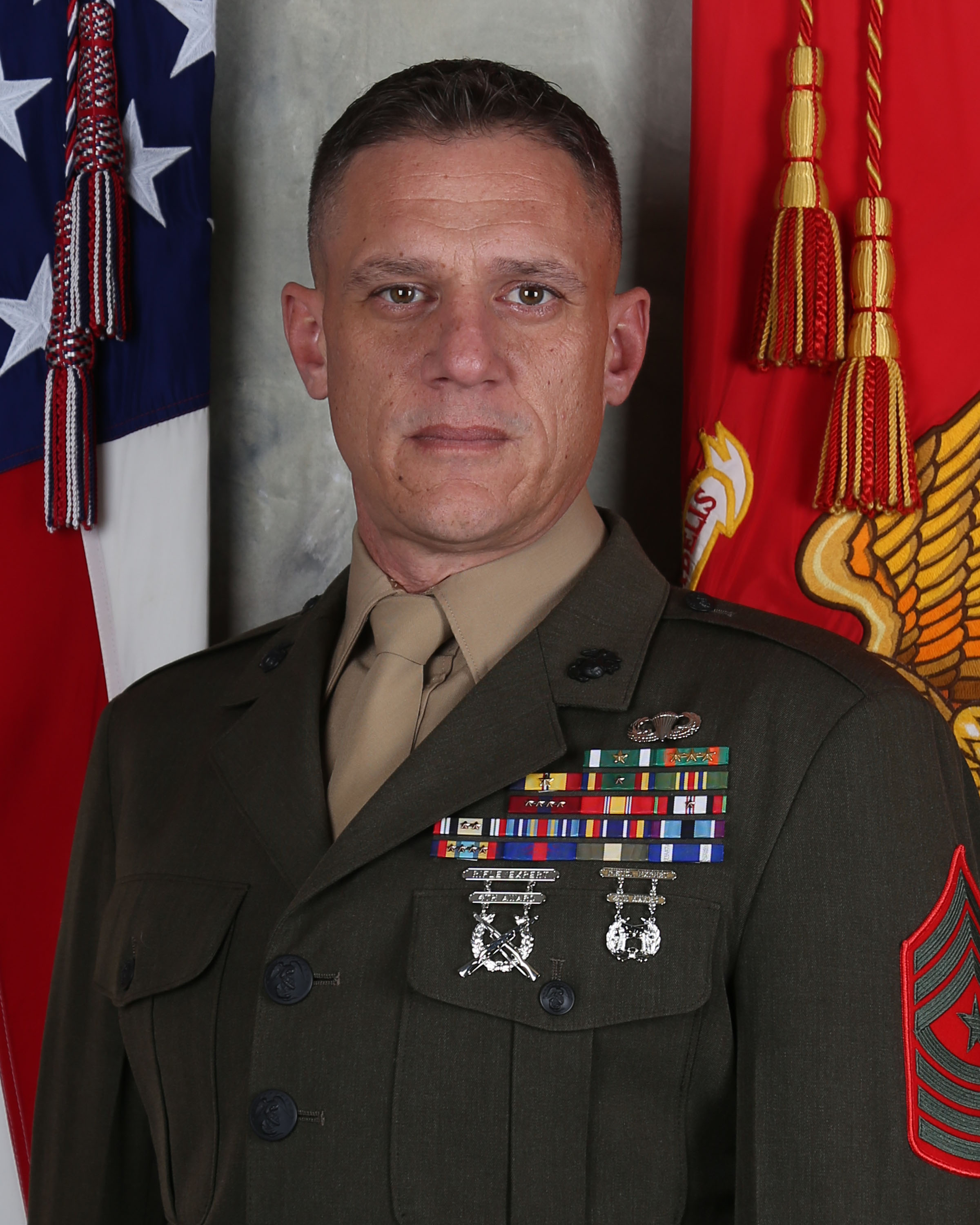 Sergeant Major Justin T. Berg > 3rd Marine Aircraft Wing > Biography