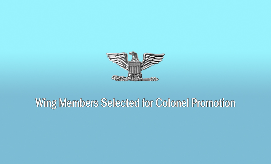 Wing members selected for colonel promotion > 315th Airlift Wing ...