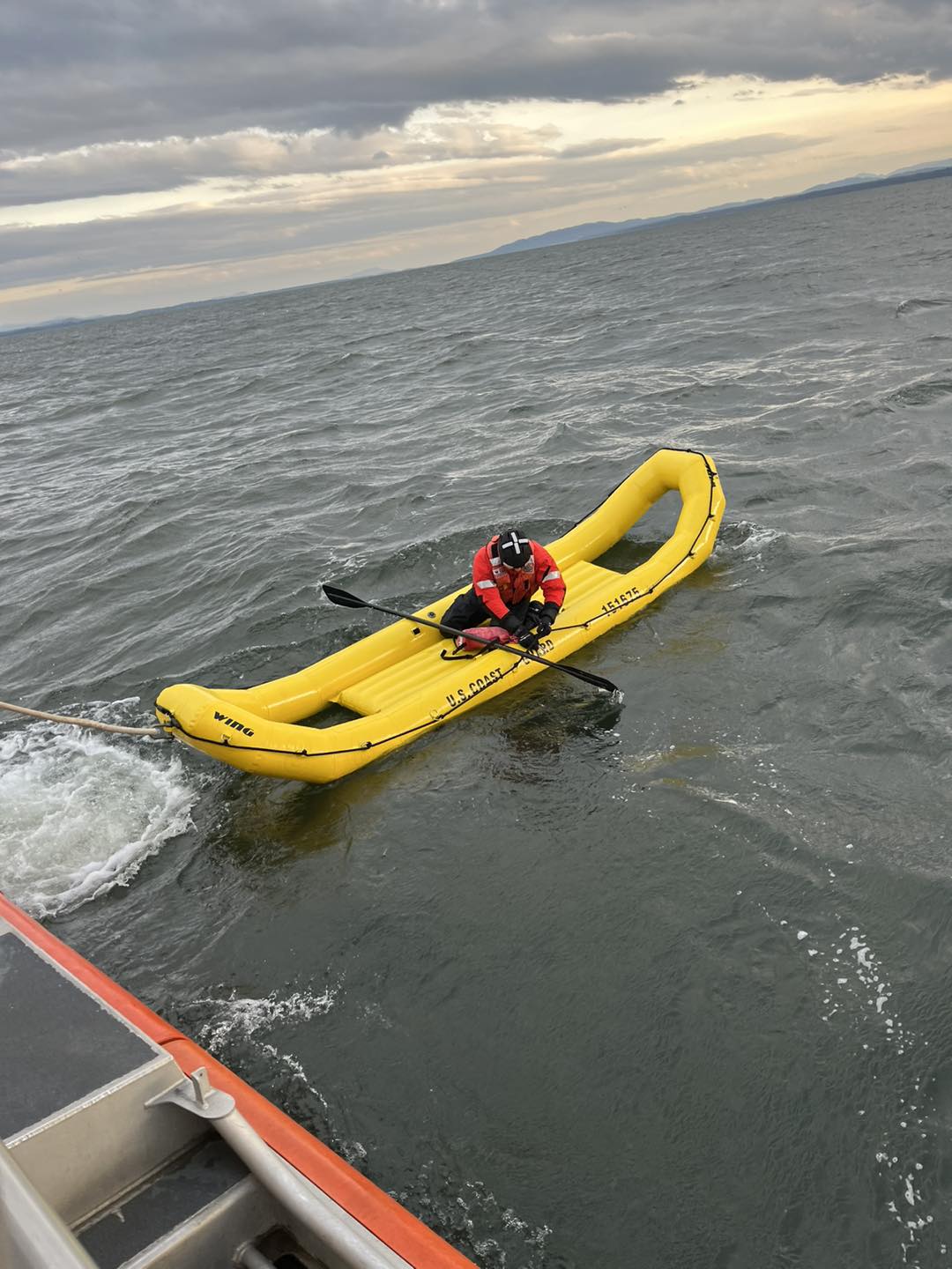 Coast Guard Rescues 2 Boaters On Lake Champlain United States Coast