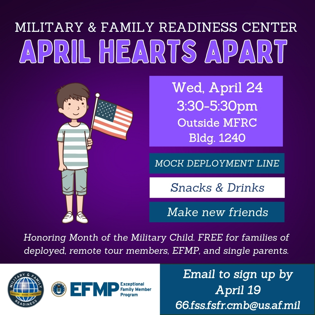 Hanscom AFB to celebrate Month of the Military Child > Air Force Life ...