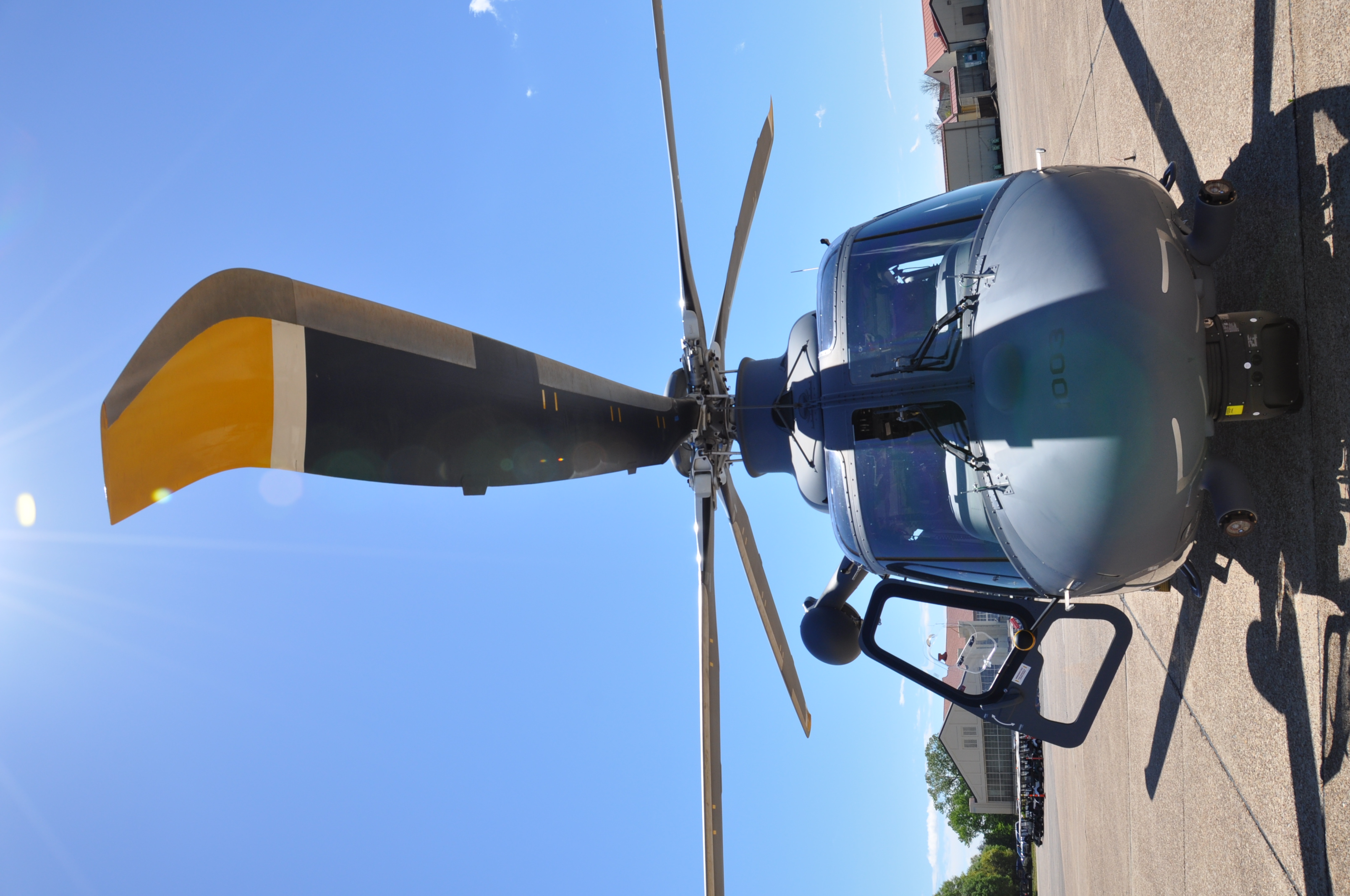 First Grey Wolf helicopter arrives at Maxwell > Torch > Article Display