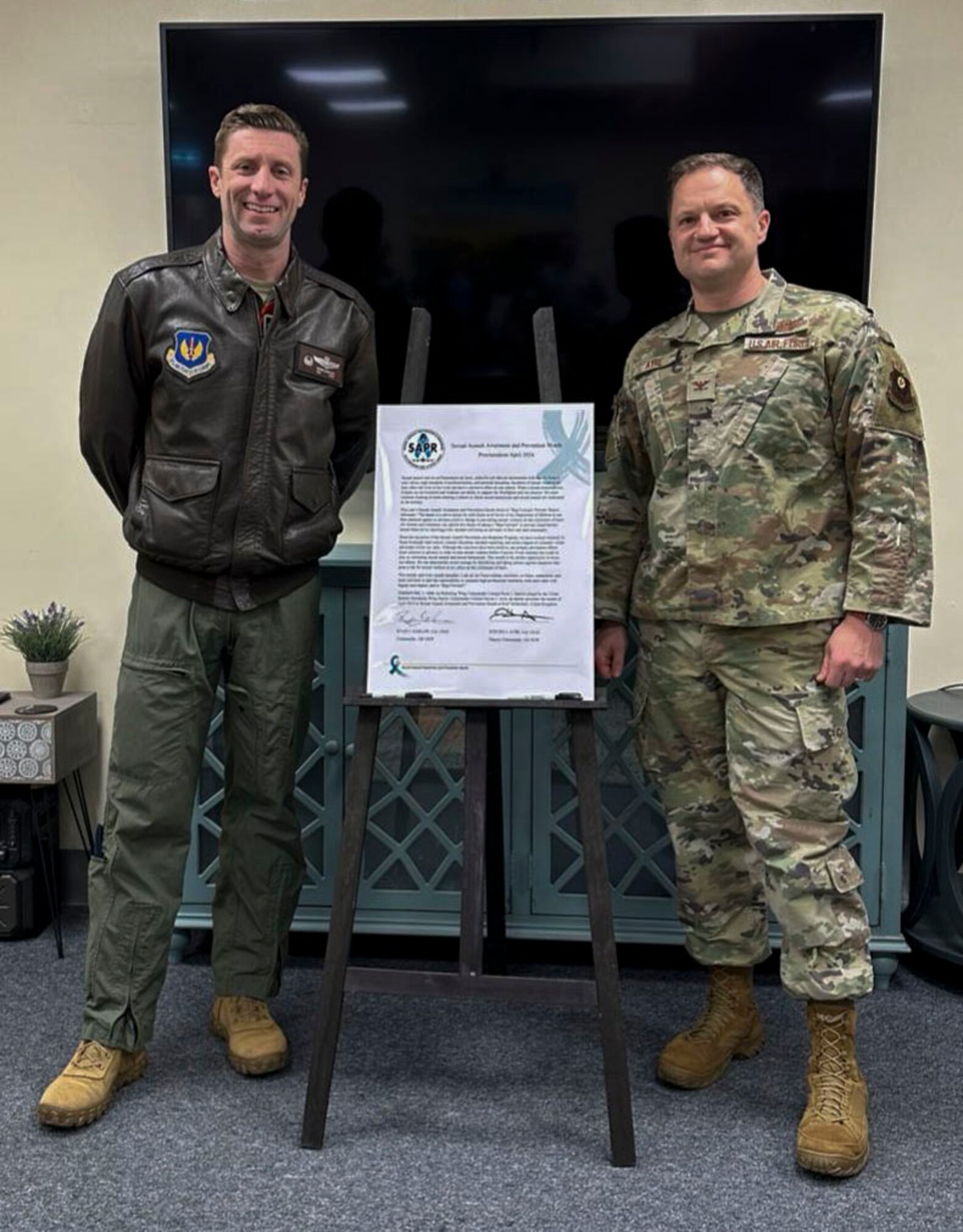 RAF Mildenhall Observes Sexual Assault Awareness and Prevention Month ...