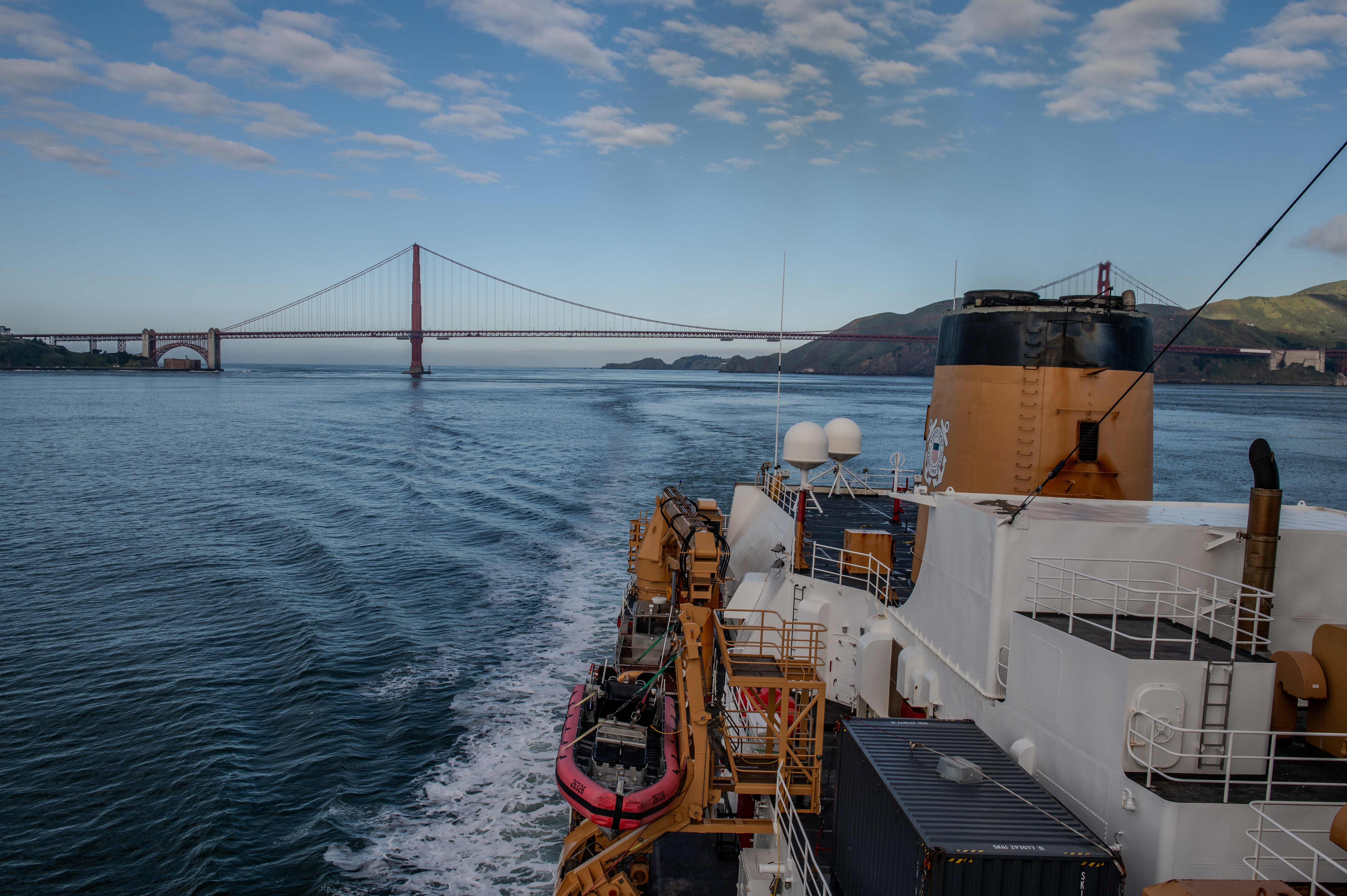 U.S. Coast Guard heavy icebreaker returns to the U.S. following ...