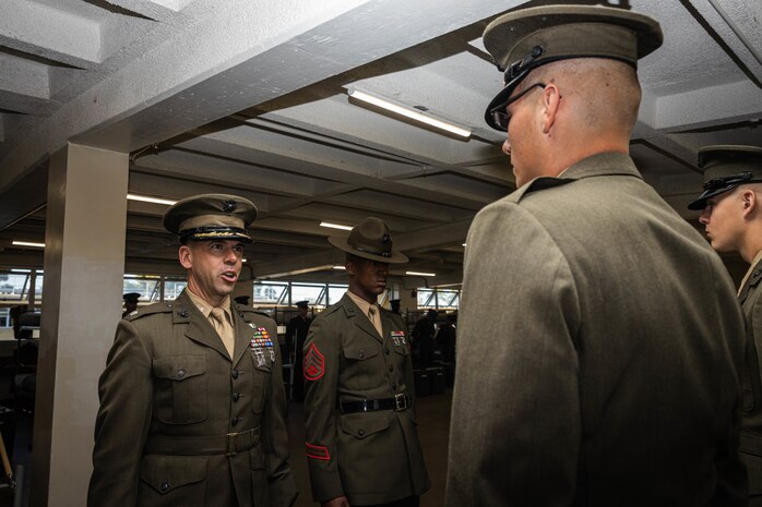 Hotel Company Battalion Commander's Inspection