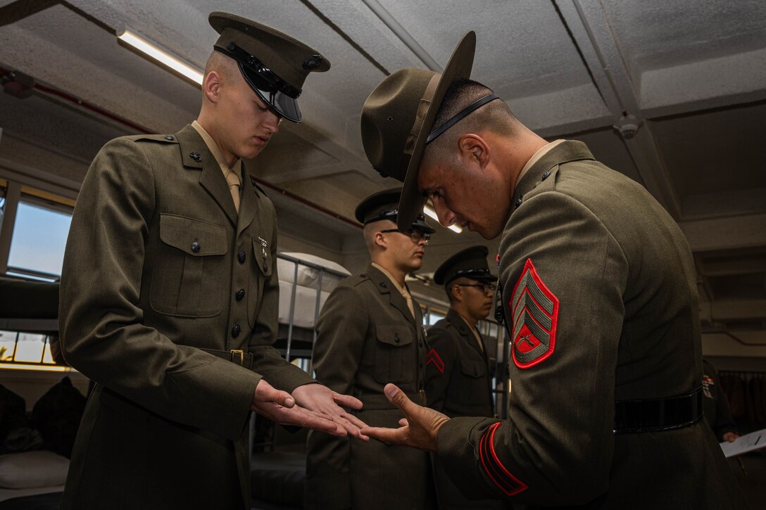 Hotel Company Battalion Commander's Inspection