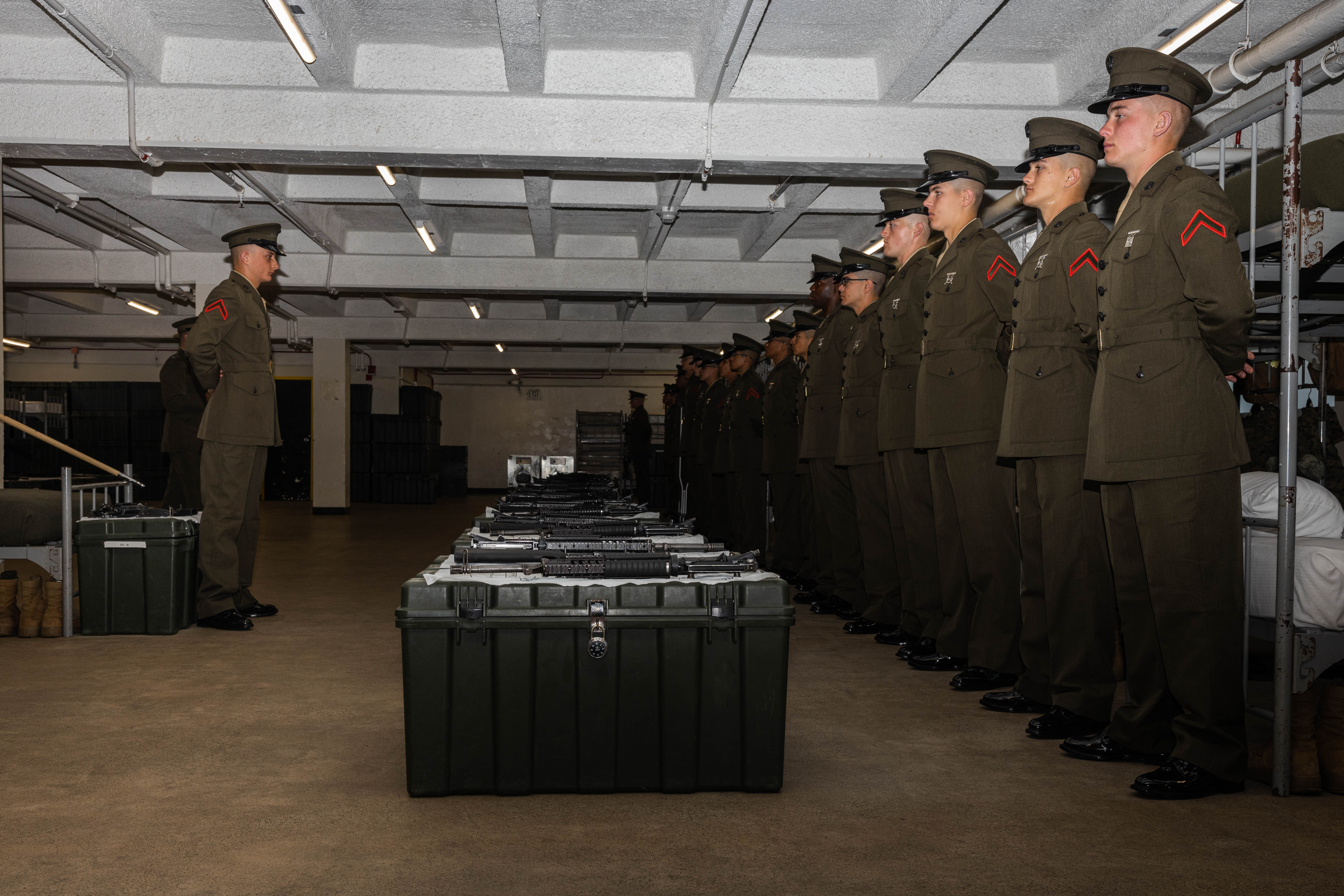 Hotel Company Battalion Commander's Inspection