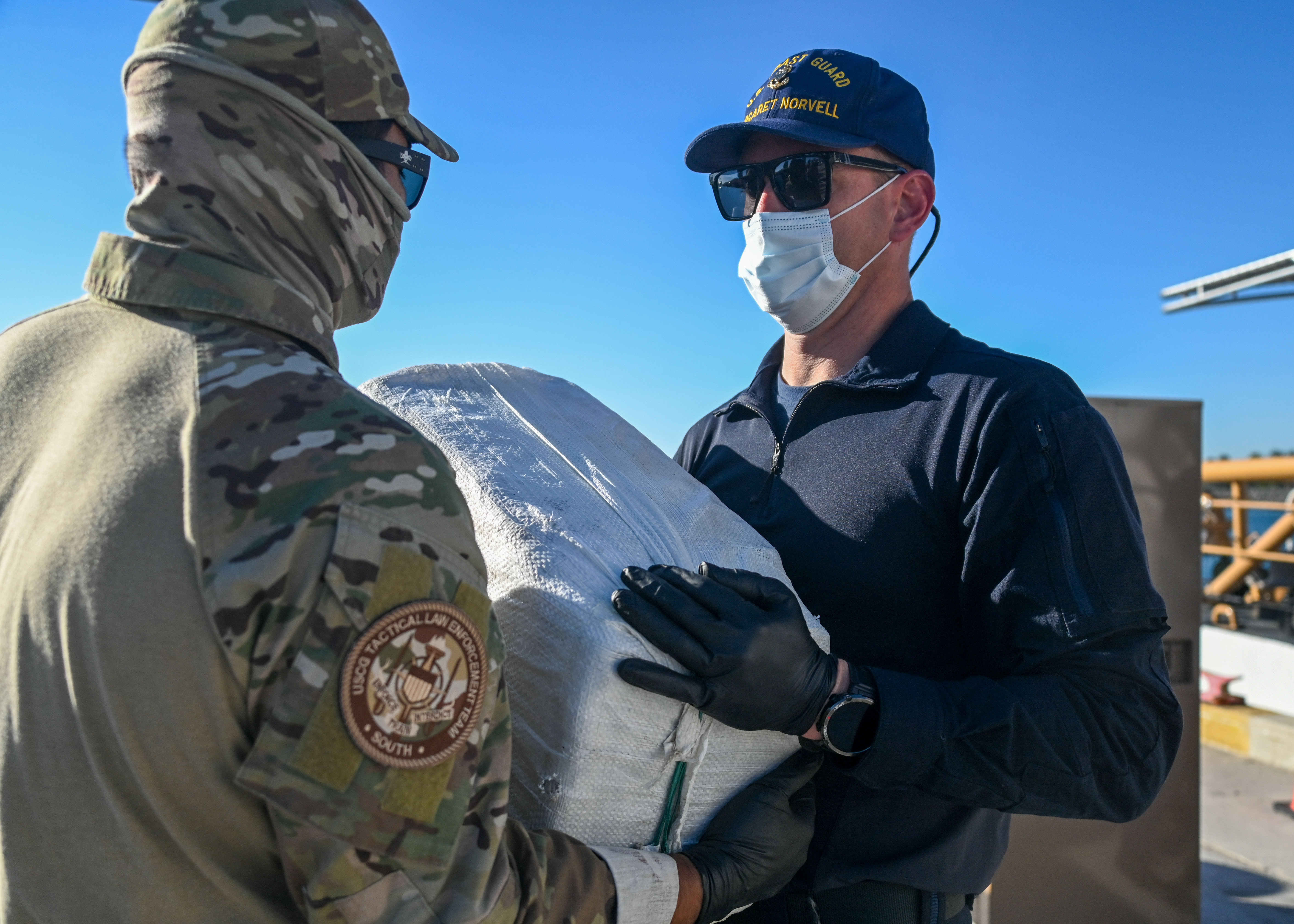 Coast Guard offloads more than $24 million in illegal narcotics ...