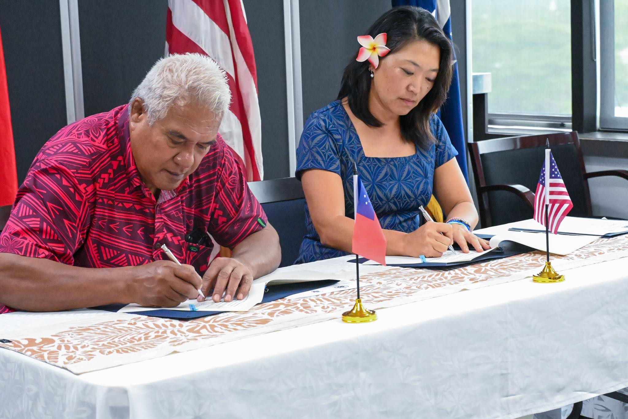 U.S. and Independent State of Samoa sign addendum to existing maritime ...